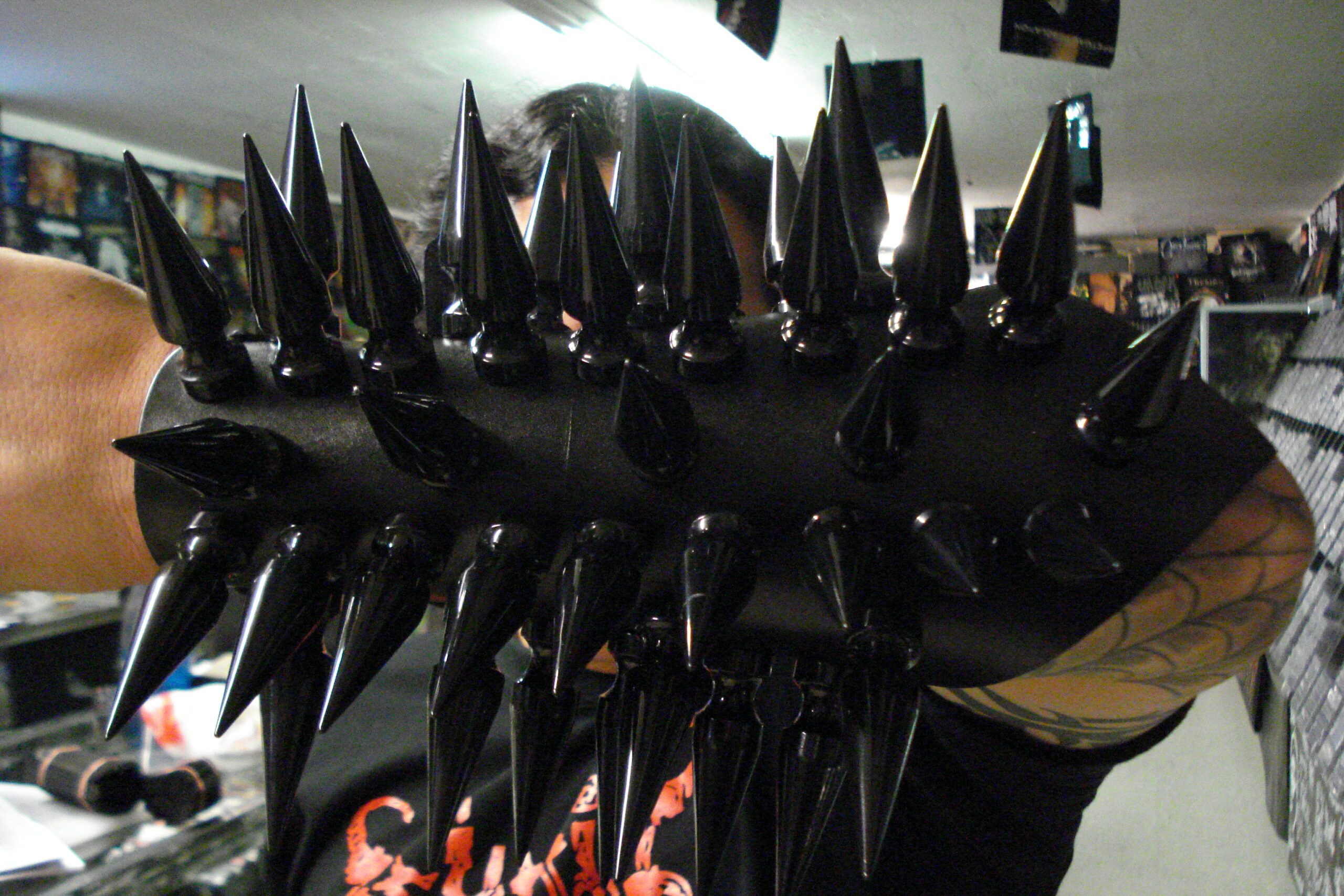 Giant Silver Tree Spike 70mm (2.75 inch) w/ screw... ABRAXAS