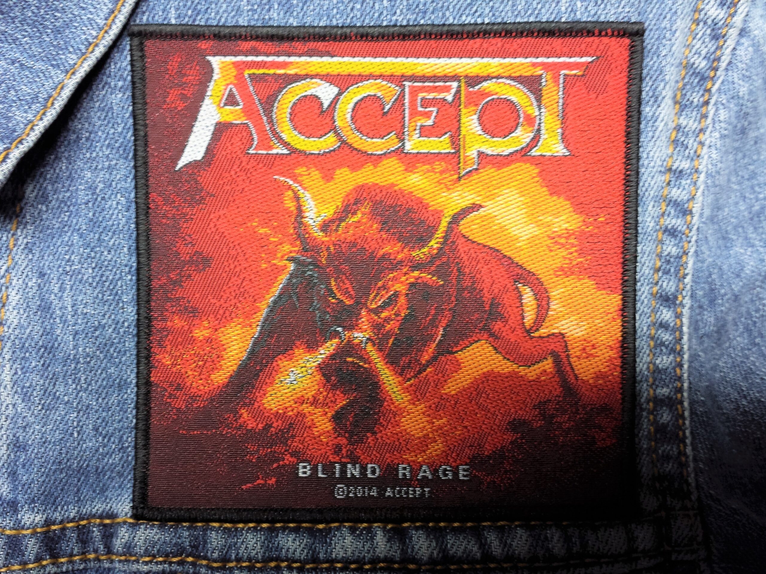 ACCEPT Official Woven Patch (heavy metal) (1616) - Metal Devastation