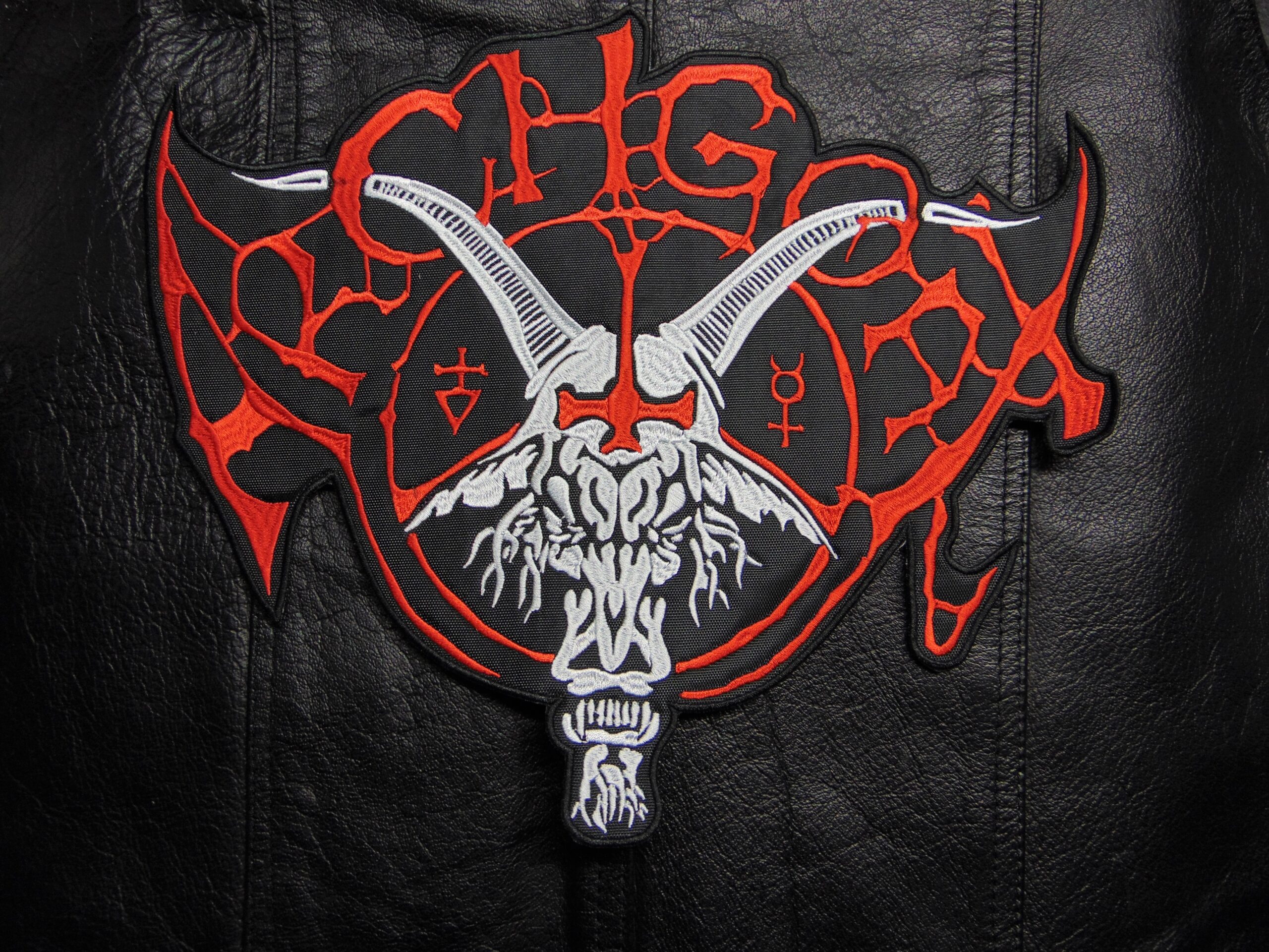 ARCHGOAT... Embroidered Backpatch (black metal) Finland 679 - Metal ...