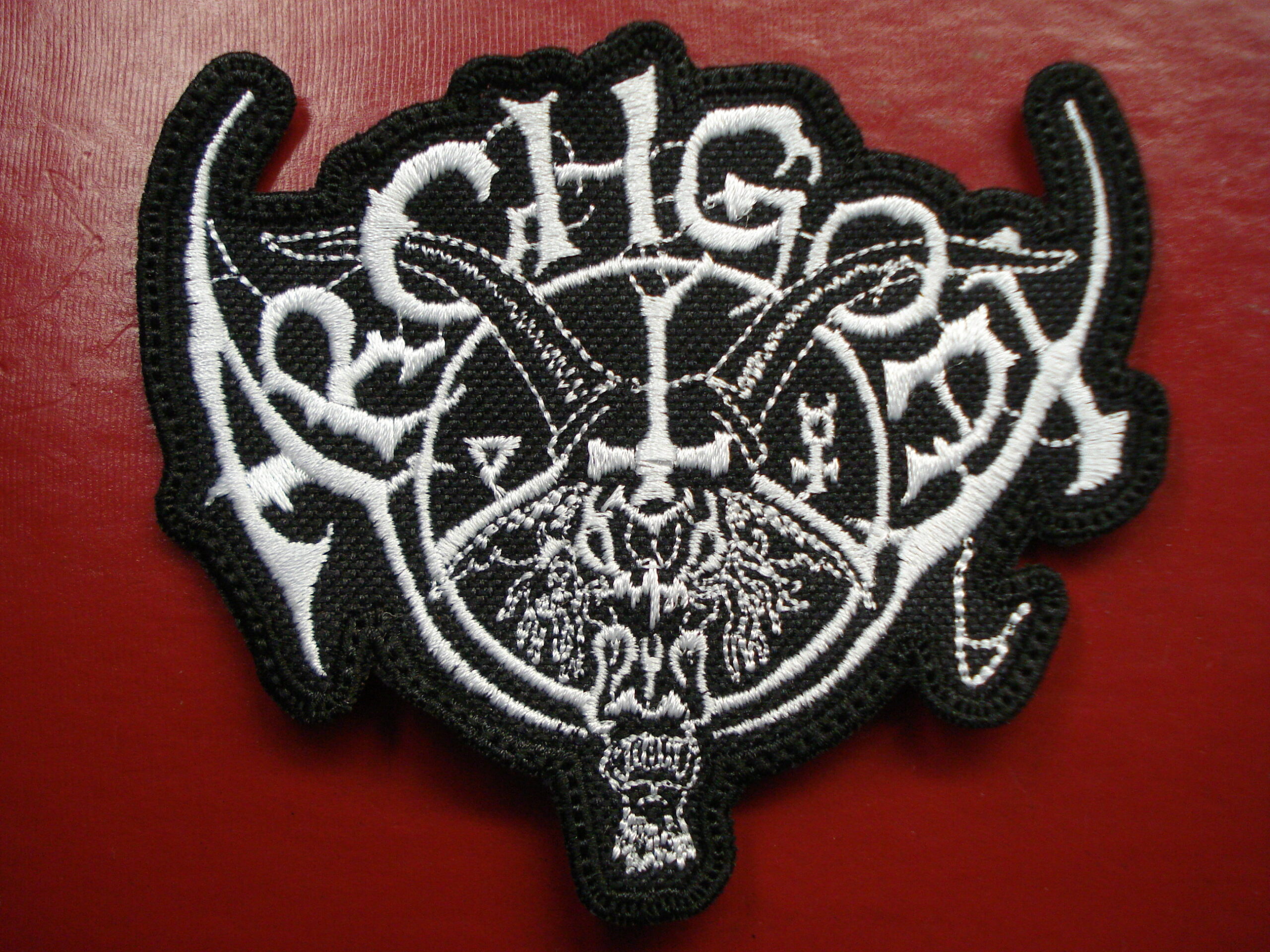 ARCHGOAT... Embroidered Patch (black metal) Finland 1293* - Metal Devastation