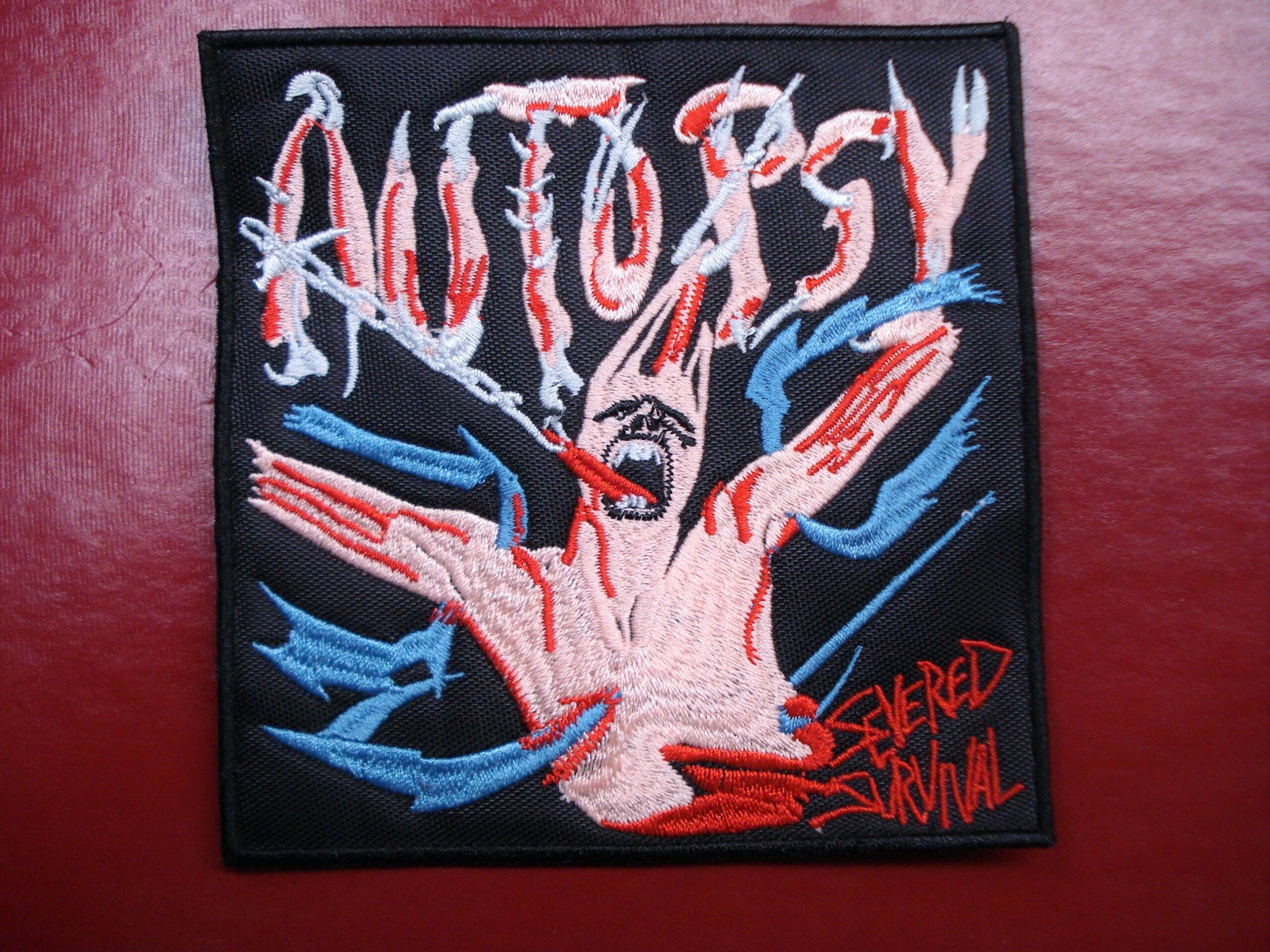AUTOPSY Embroidered Patch ...(death metal) 227