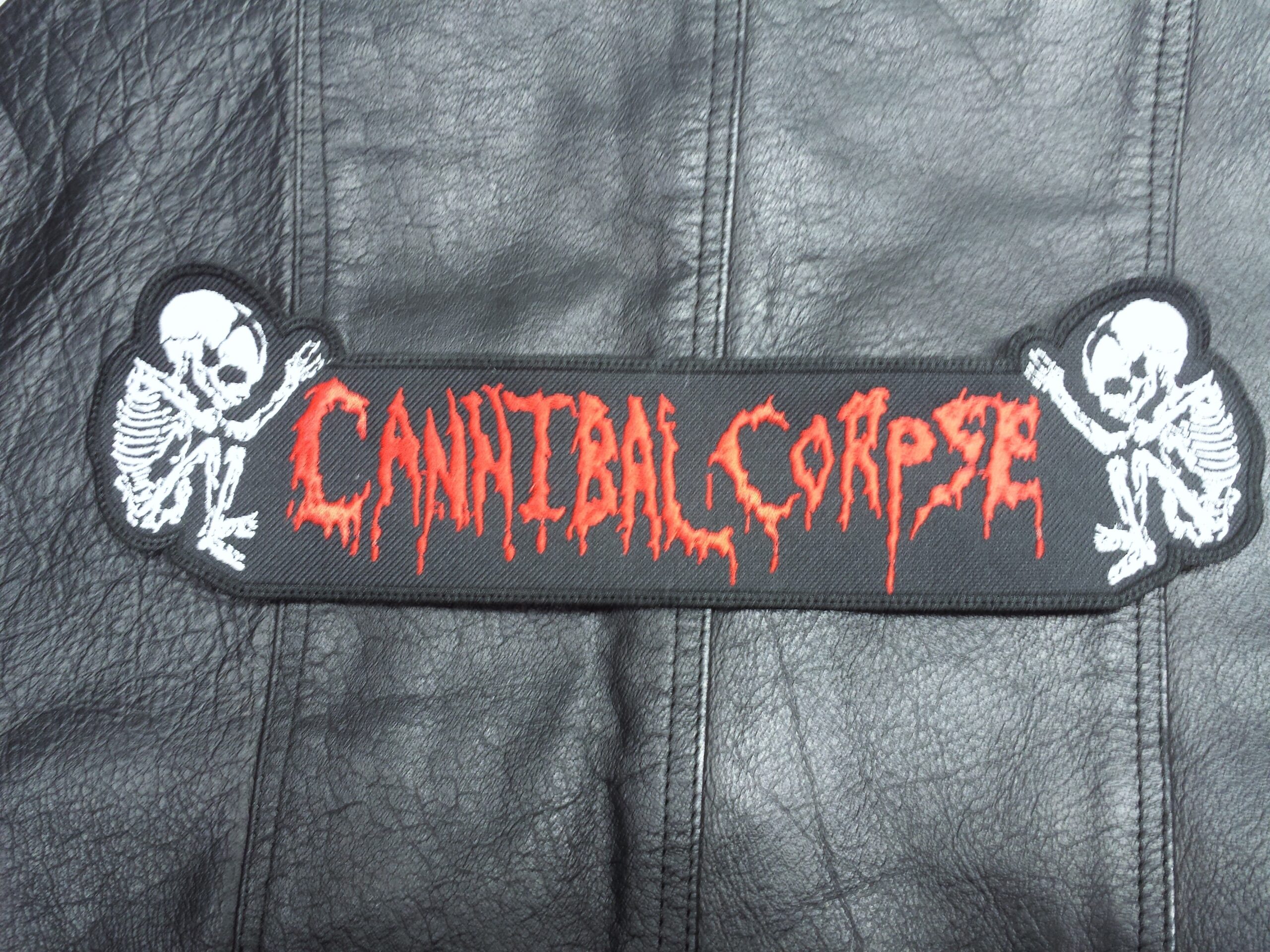 CANNIBAL CORPSE Embroidered Backpatch (death metal) U.S.A 087* - Metal ...