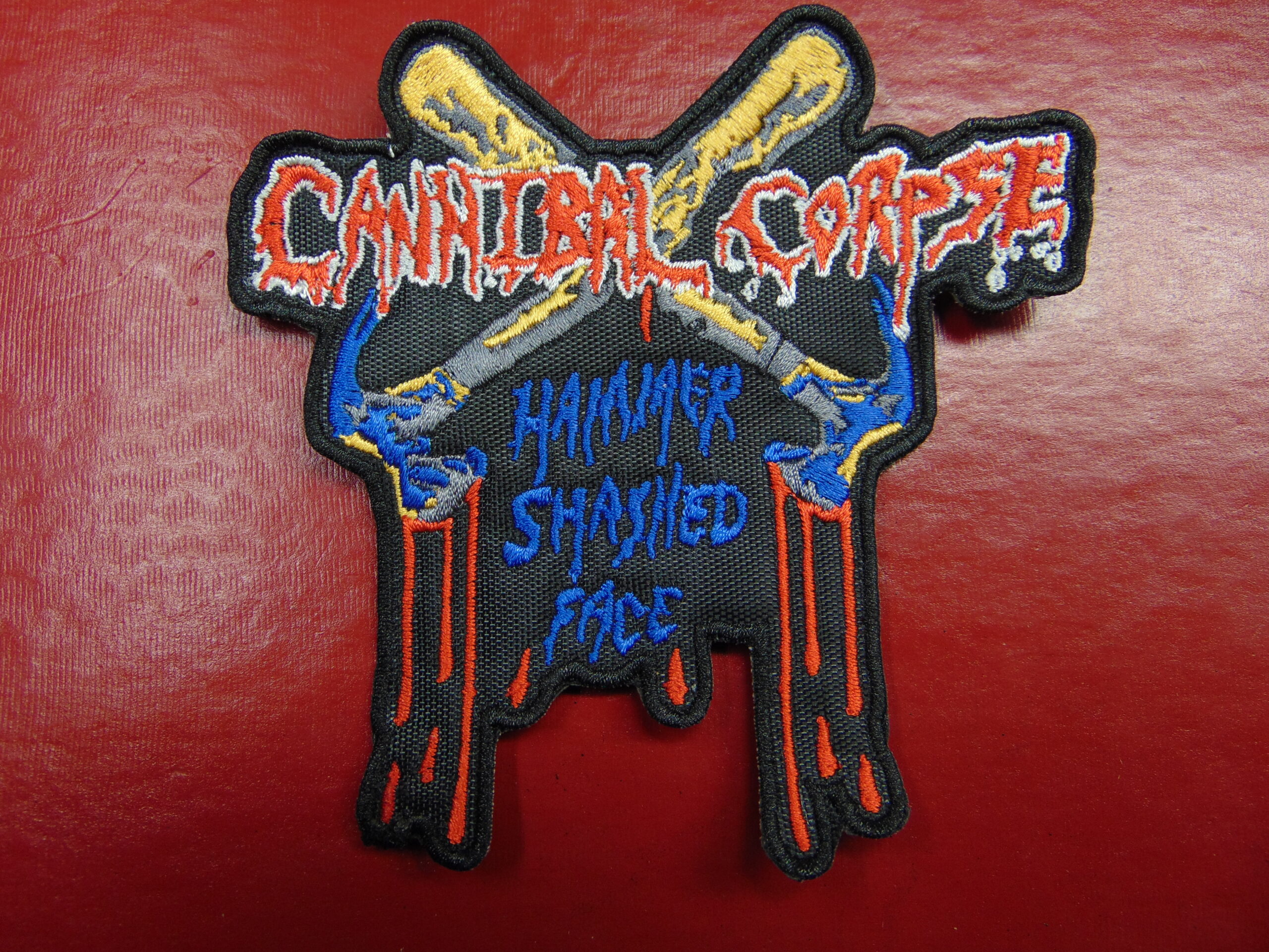 CANNIBAL CORPSE... Embroidered Patch (death metal) U.S.A 2107 - Metal ...