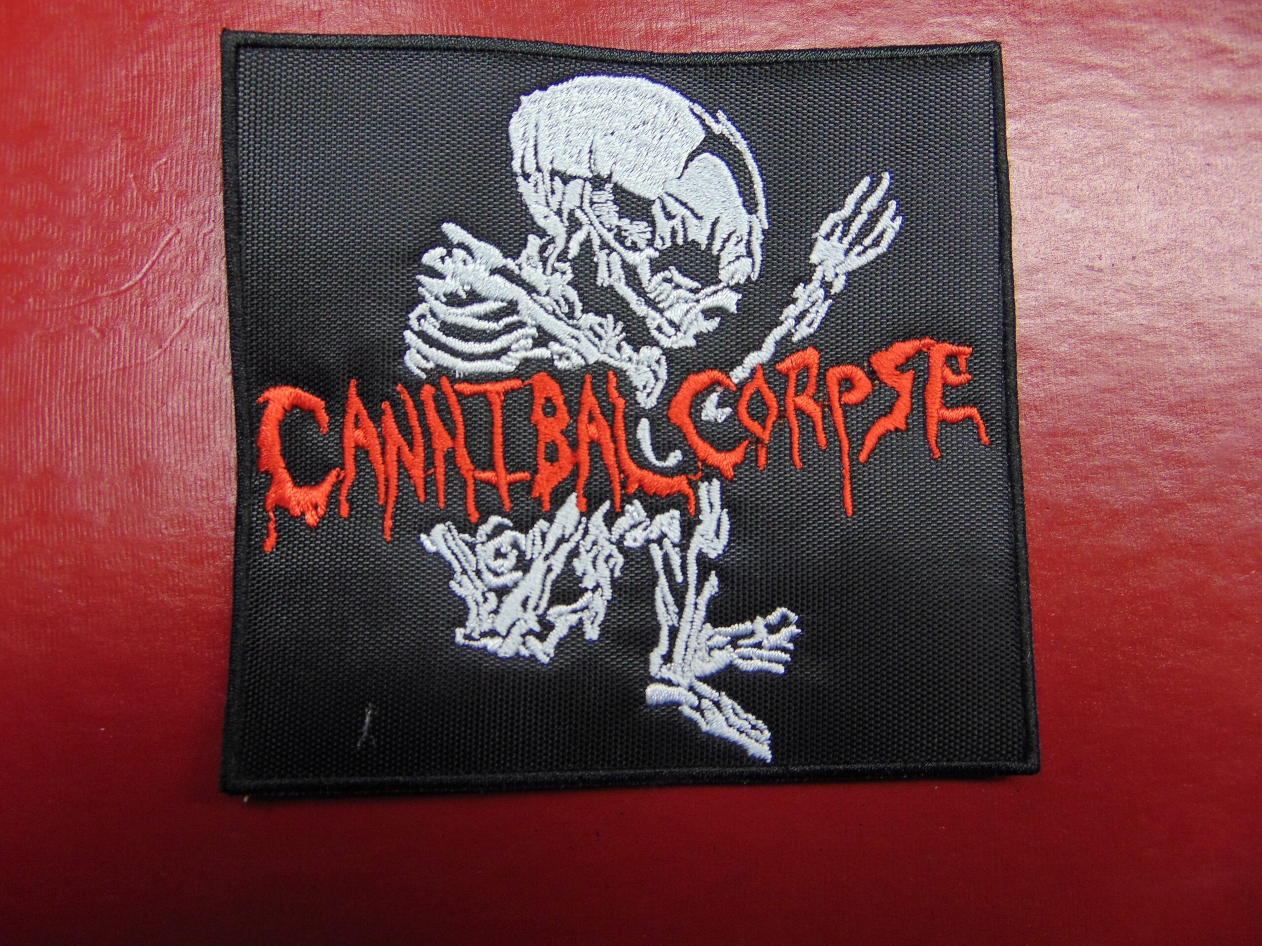 CANNIBAL CORPSE Embroidered Patch (death metal) U.S.A 3565 - Metal ...