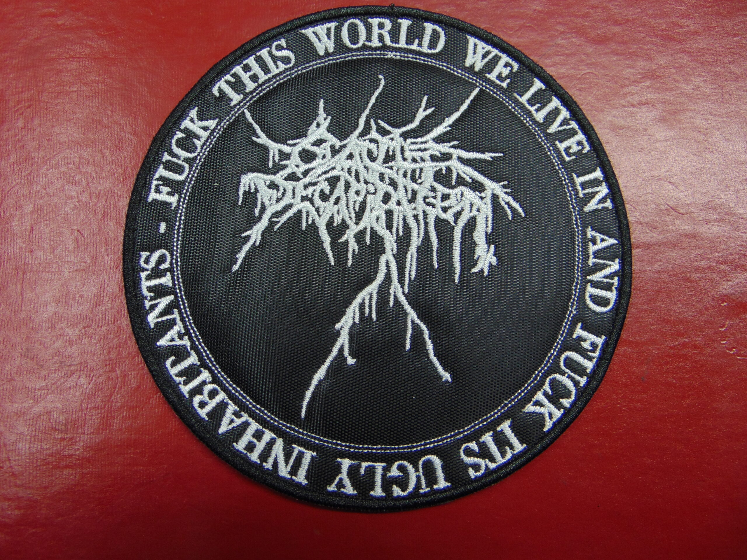 CATTLE DECAPITATION Embroidered Patch (death grind) U.S.A 1887 - Metal ...