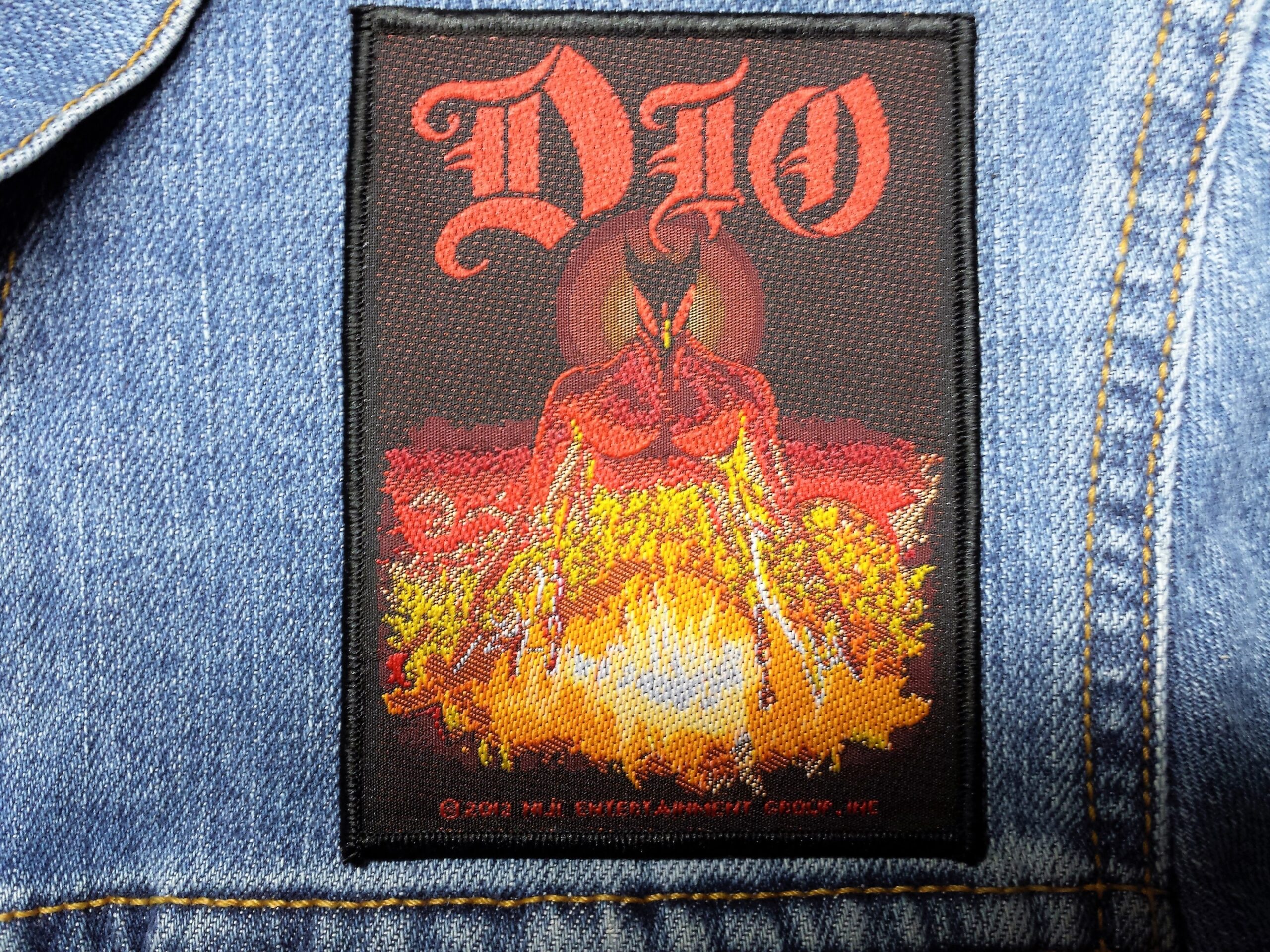 DIO Official Woven Patch (heavy metal) (1556) - Metal Devastation