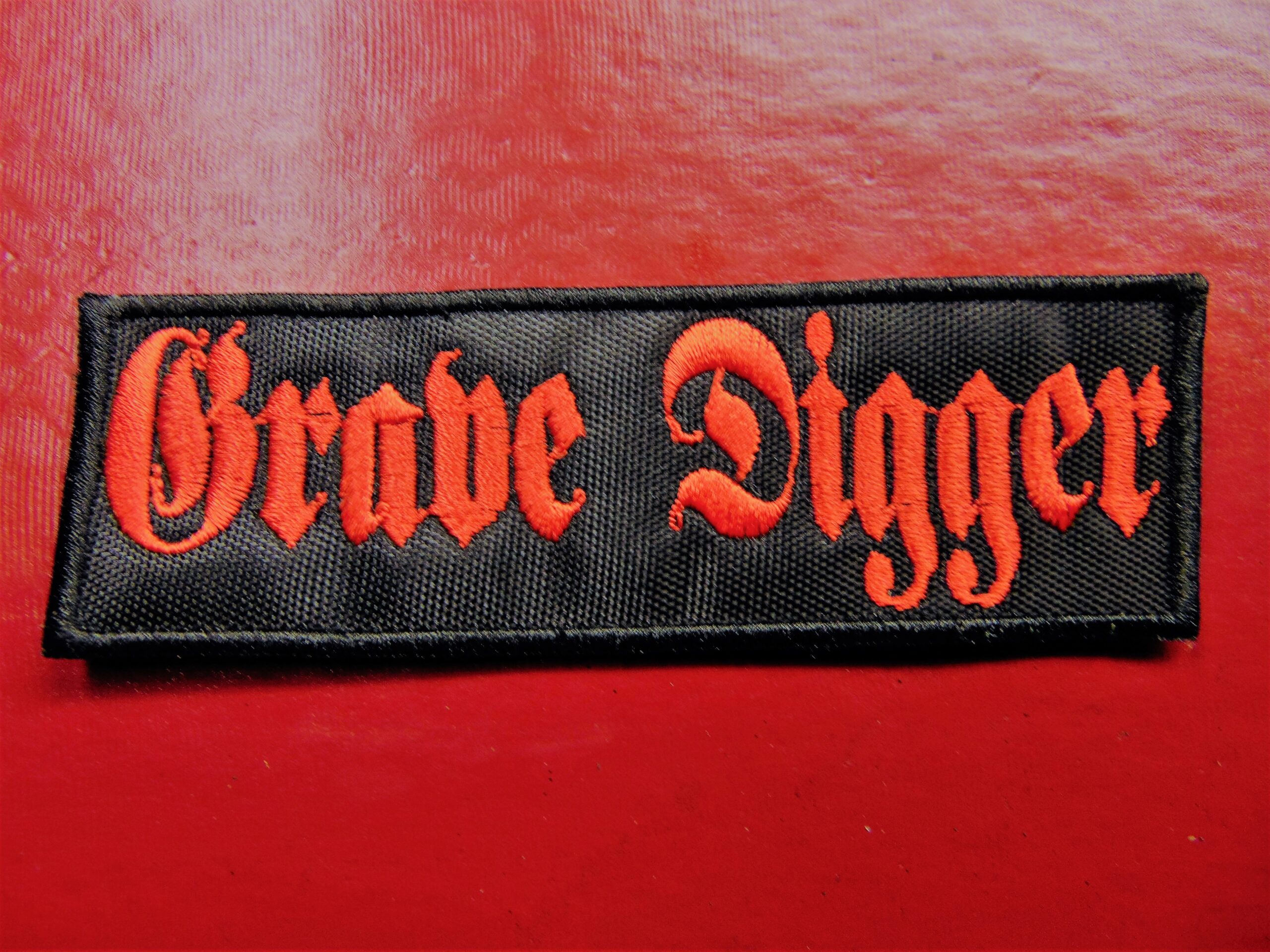 GRAVE DIGGER Embroidered Patch (speed heavy) 2390 - Metal Devastation