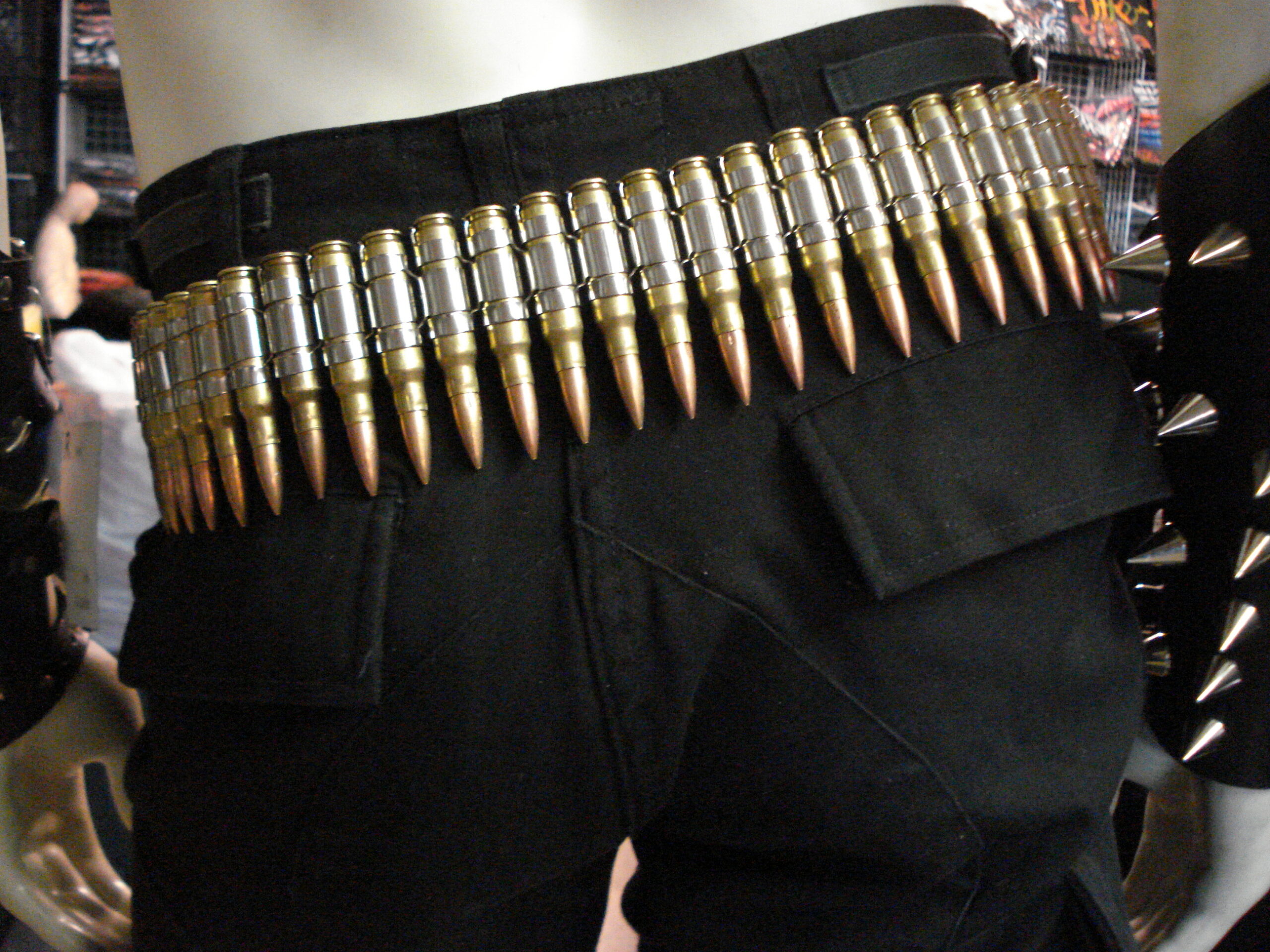 M60 Bullet Belt - Full Brass Nickle Link (BRUTAL METAL) 007 - Metal ...