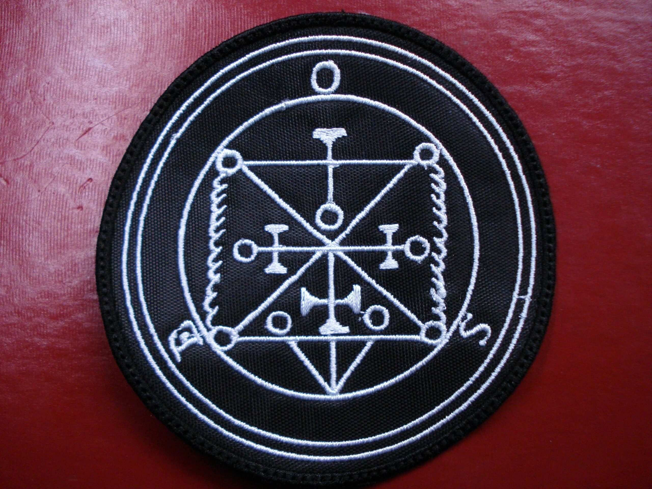 OSE... DEMON SIGIL Embroidered Patch (black metal) D039* - Metal ...