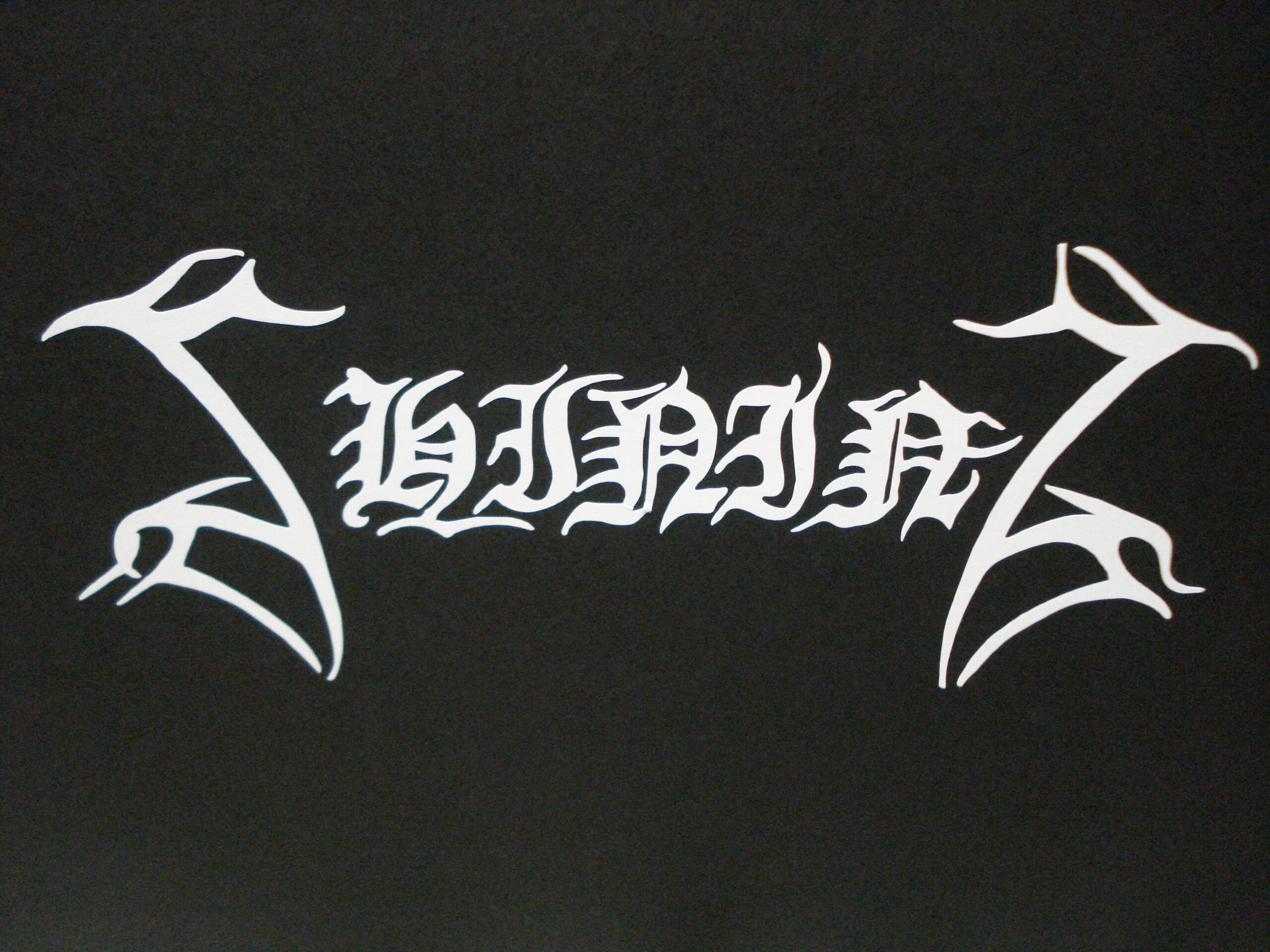 SHINING Sticker / Decal (black metal). 067 - Metal Devastation