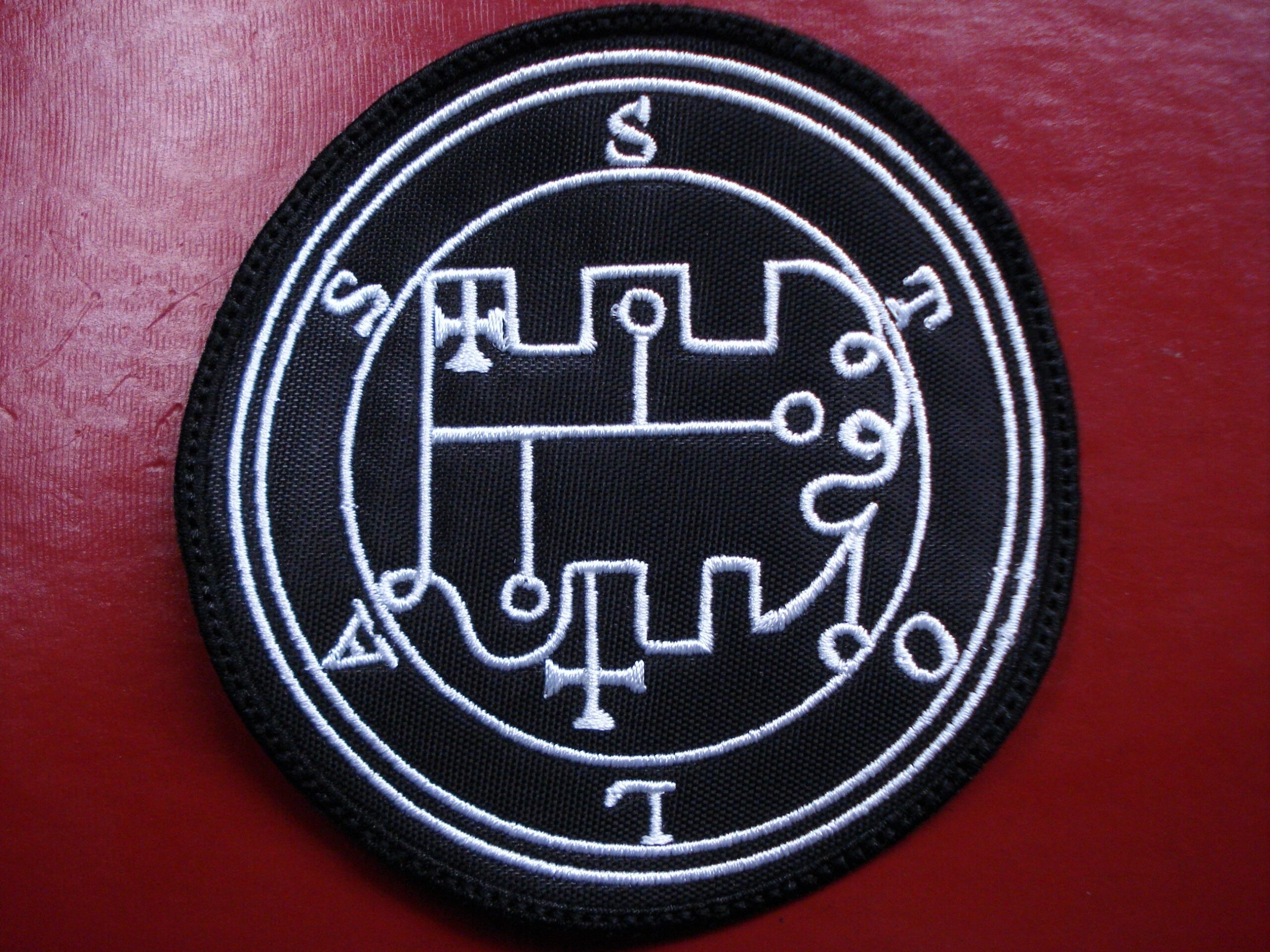 STOLAS... DEMON SIGIL Embroidered Patch (black metal) D032* - Metal ...