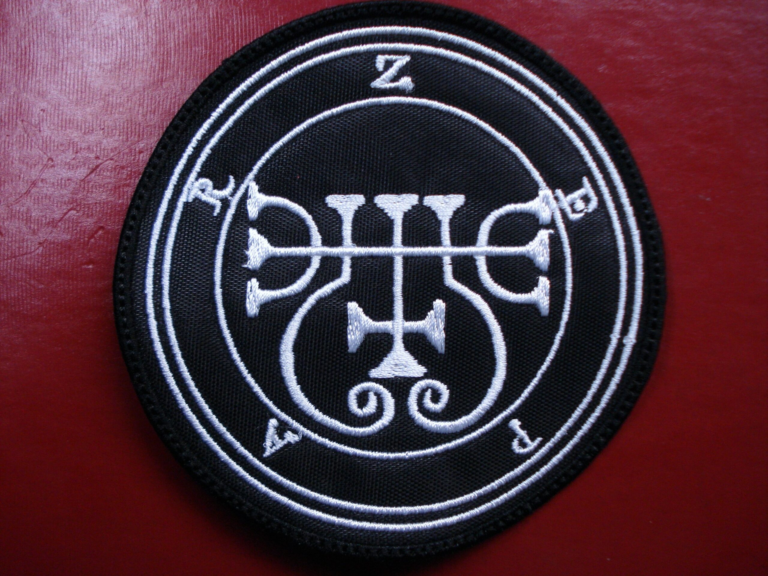 ZEPAR... DEMON SIGIL Embroidered Patch (black metal) D011* - Metal ...