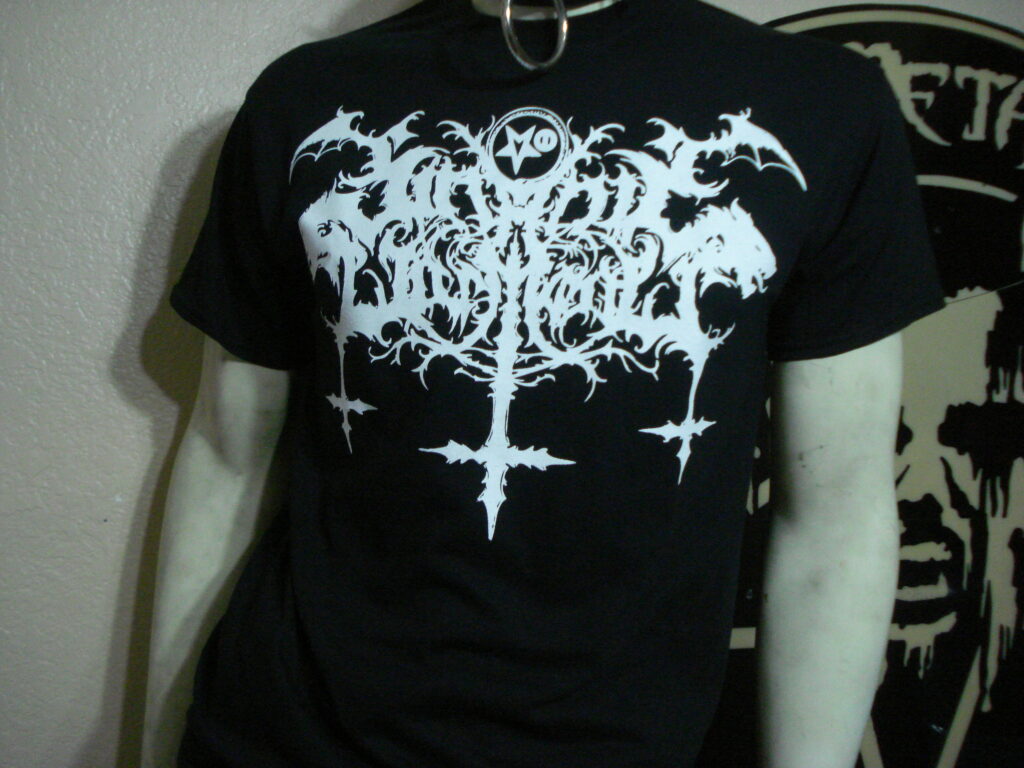 SATANIC WARMASTER Logo T-Shirt (black metal) 4