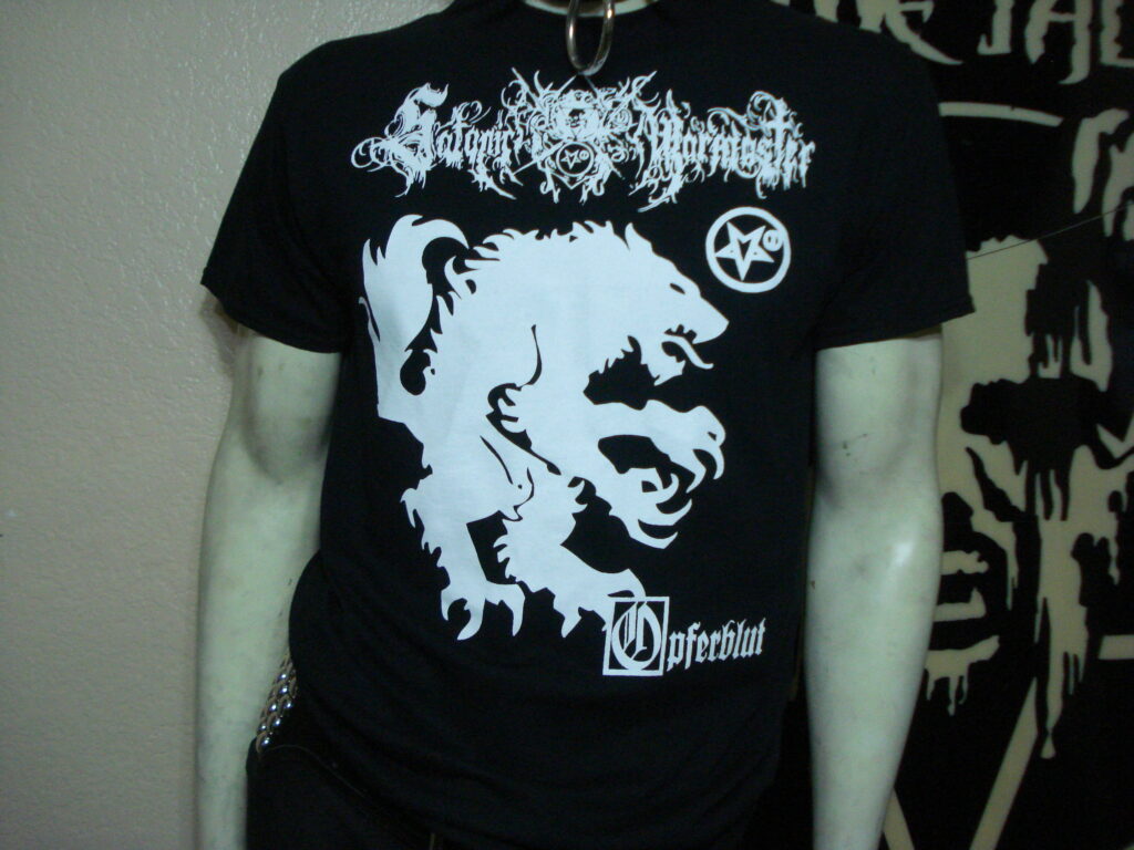SATANIC WARMASTER Opferblut T-Shirt (black metal) 2