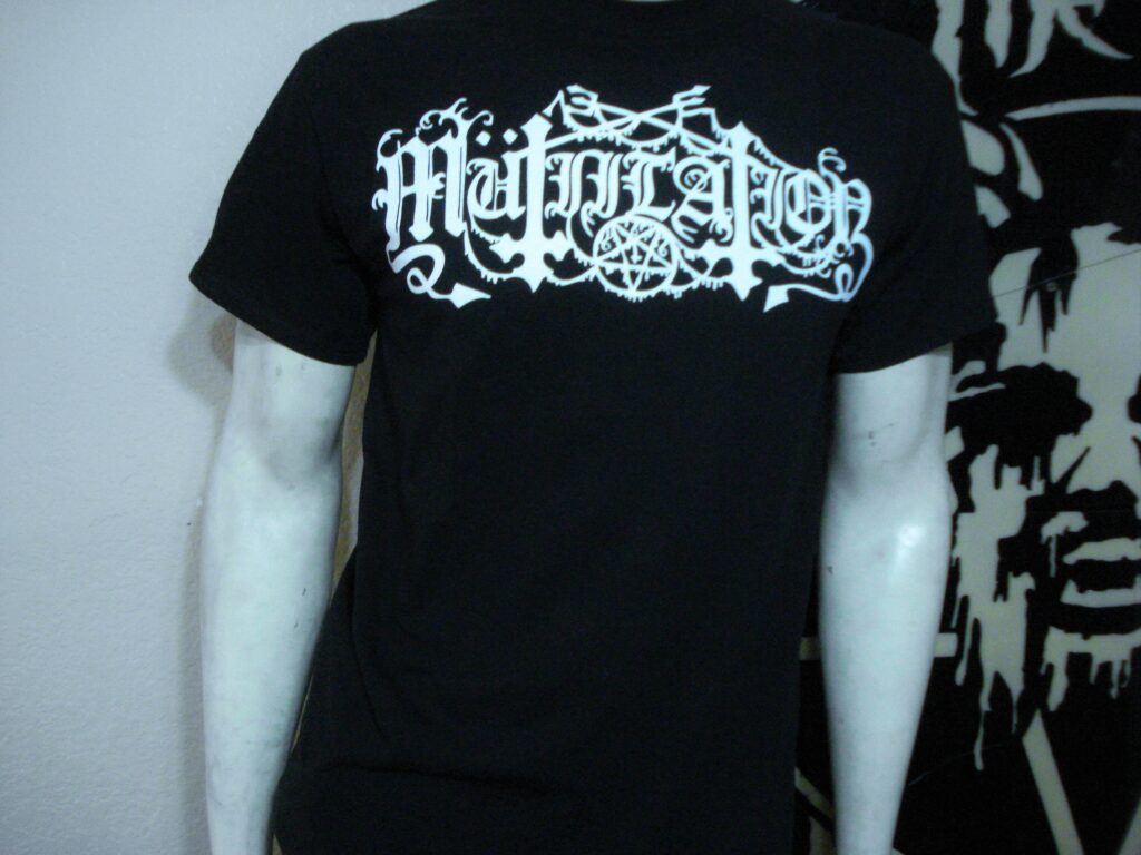 MUTIILATION Destroy Your Life For Satan T-Shirt (black metal) 1