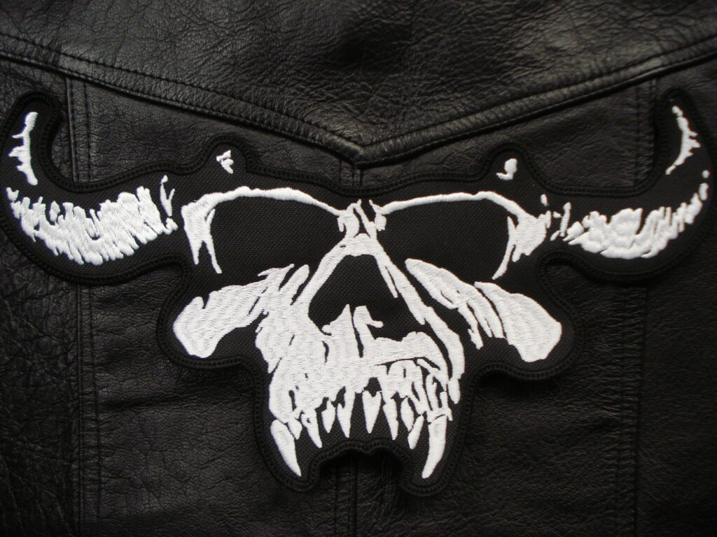 DANZIG... Embroidered Backpatch (goth metal) U.S.A 178* - Metal Devastation
