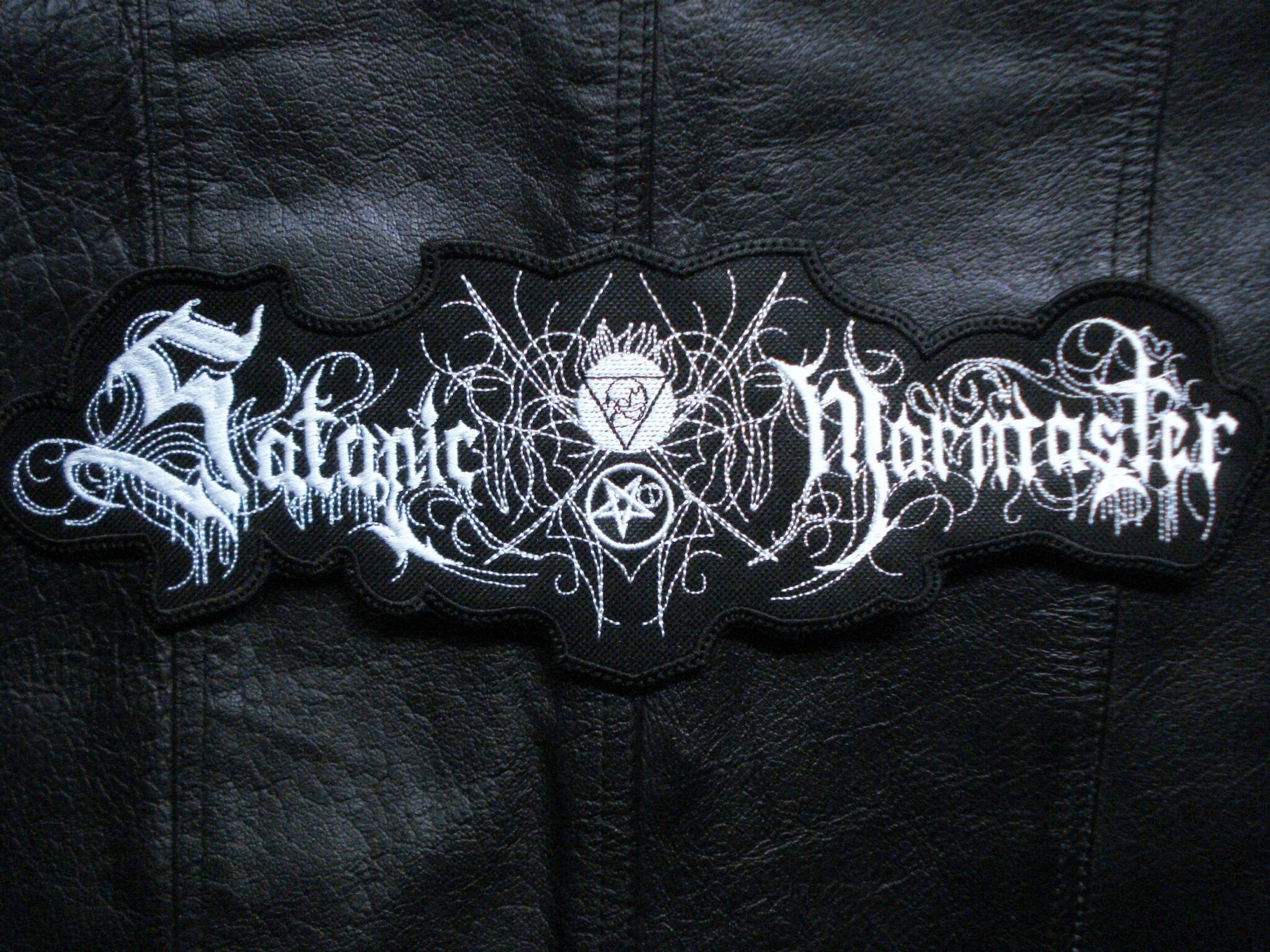 SATANIC WARMASTER... Embroidered Backpatch (black metal) Finland 318 ...