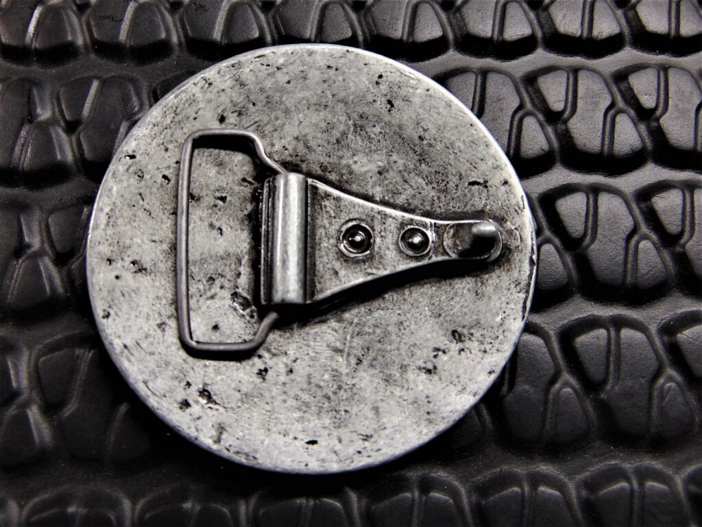 LEVIATHAN CROSS Belt Buckle (satanic black) - Metal Devastation