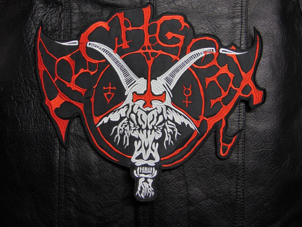 ARCHGOAT... Embroidered Backpatch (black metal) Finland 679 - Metal ...