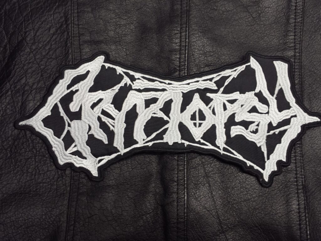 CRYPTOPSY... Embroidered Backpatch (death metal) Canada 322 - Metal Devastation
