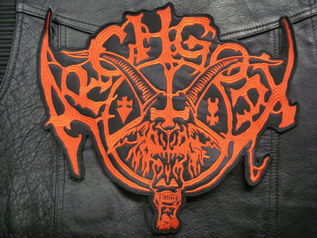 ARCHGOAT Embroidered Backpatch (black metal) 559