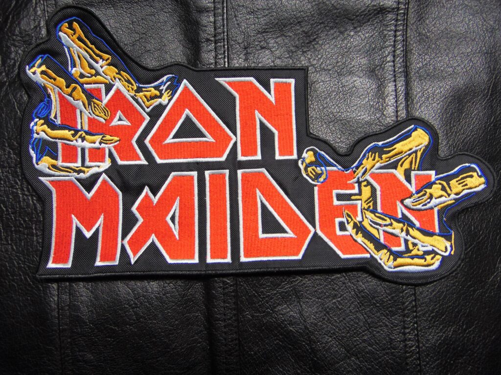 IRON MAIDEN Embroidered Backpatch (nwobhm) U.K 230 - Metal Devastation