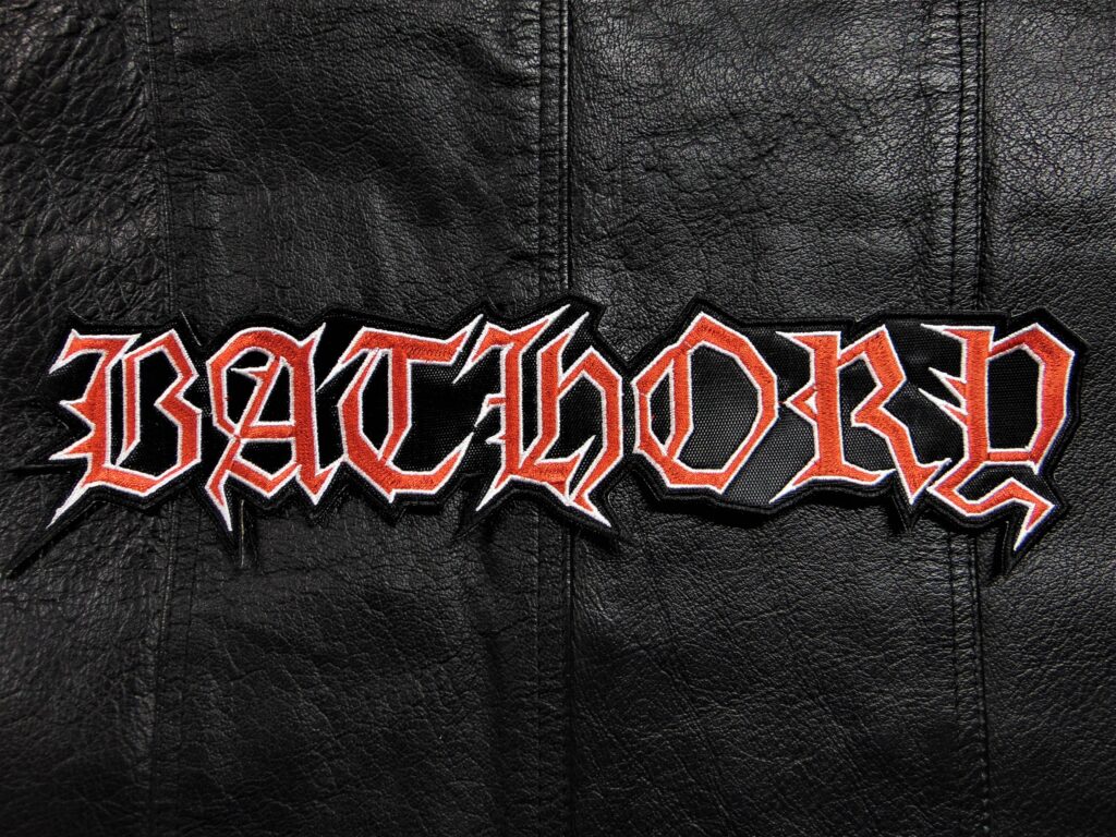 BATHORY... Embroidered Backpatch (epic black) Sweden 620 - Metal Devastation