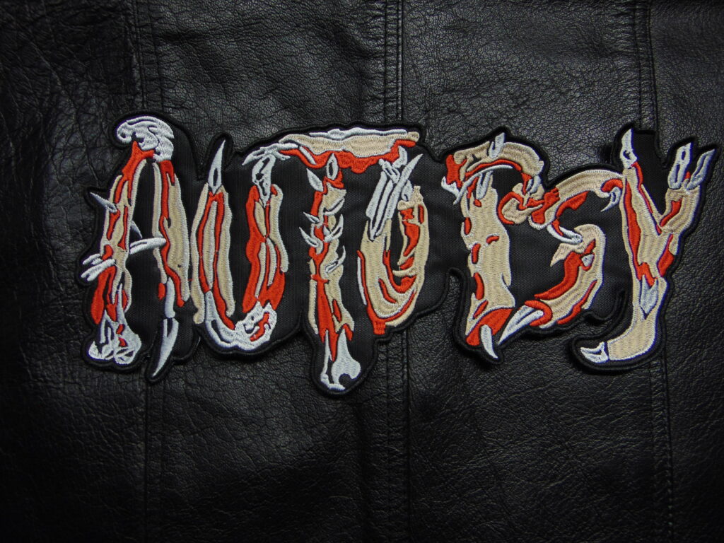 AUTOPSY Embroidered Backpatch (death metal) U.S.A 011 - Metal Devastation