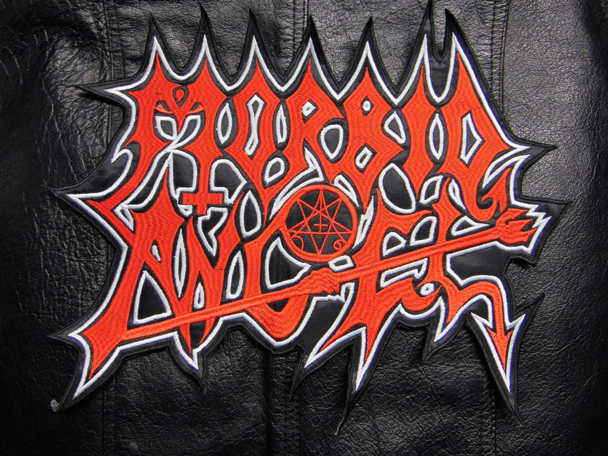 MORBID ANGEL Embroidered Backpatch ( death black) 643