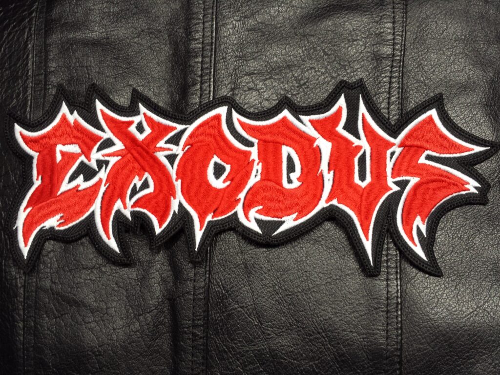 EXODUS... Embroidered Backpatch (thrash metal) U.S.A 274* - Metal ...