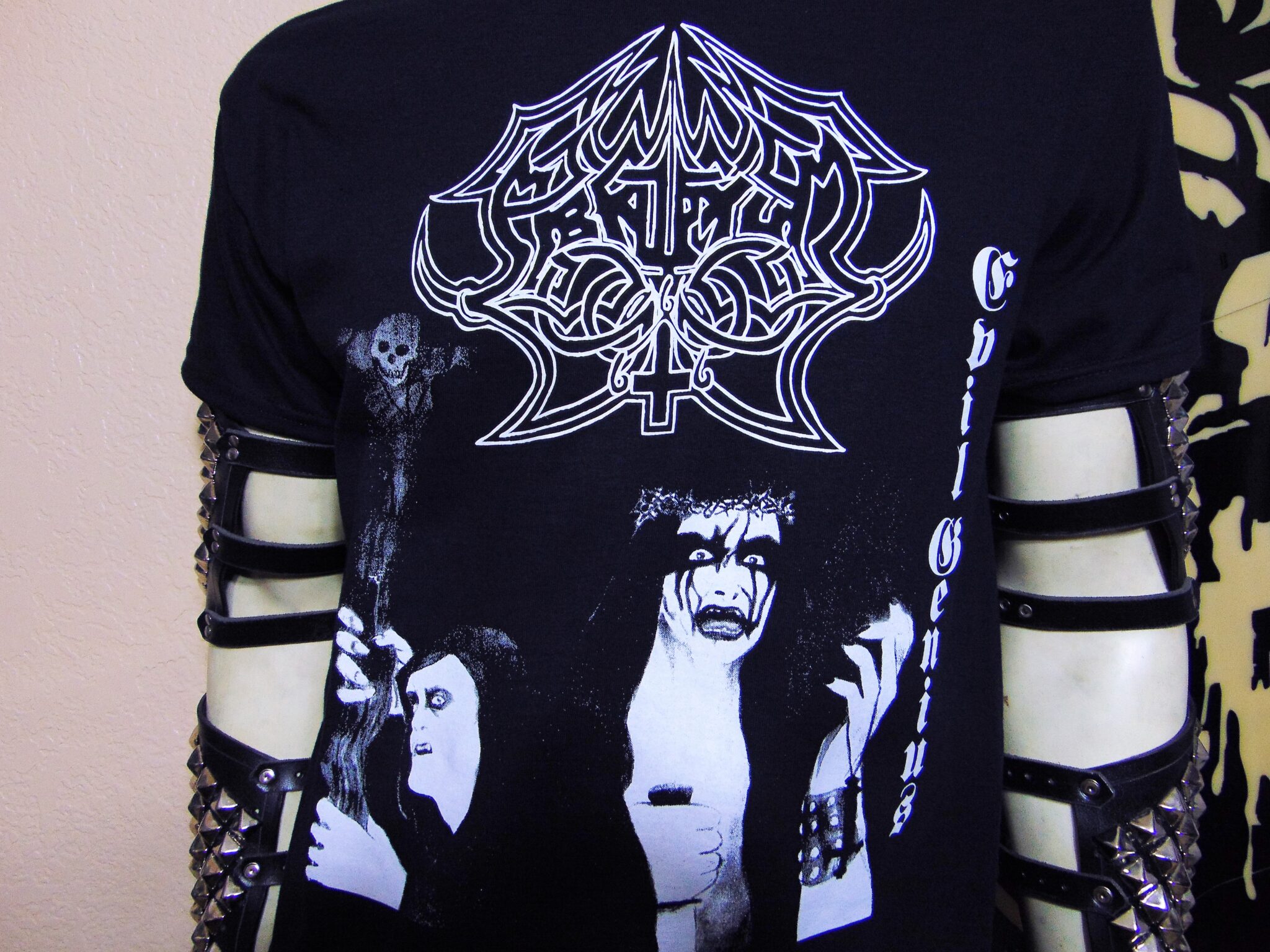 ABRUPTUM Evil Genius T-Shirt (black metal) 1