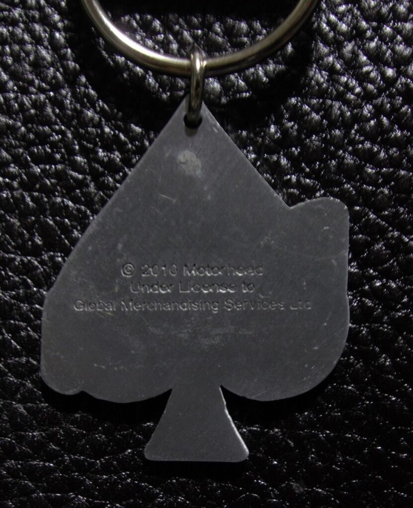 MOTORHEAD ...(heavy metal) Official Keychain (Ace of Spades) 12