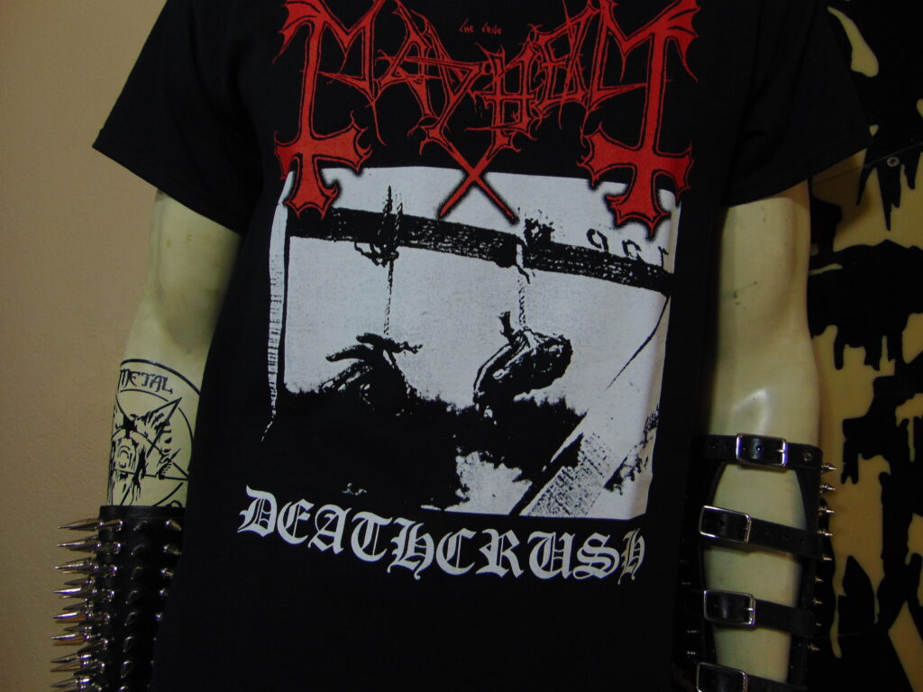 MAYHEM Deathcrush T-Shirt (black metal) 1