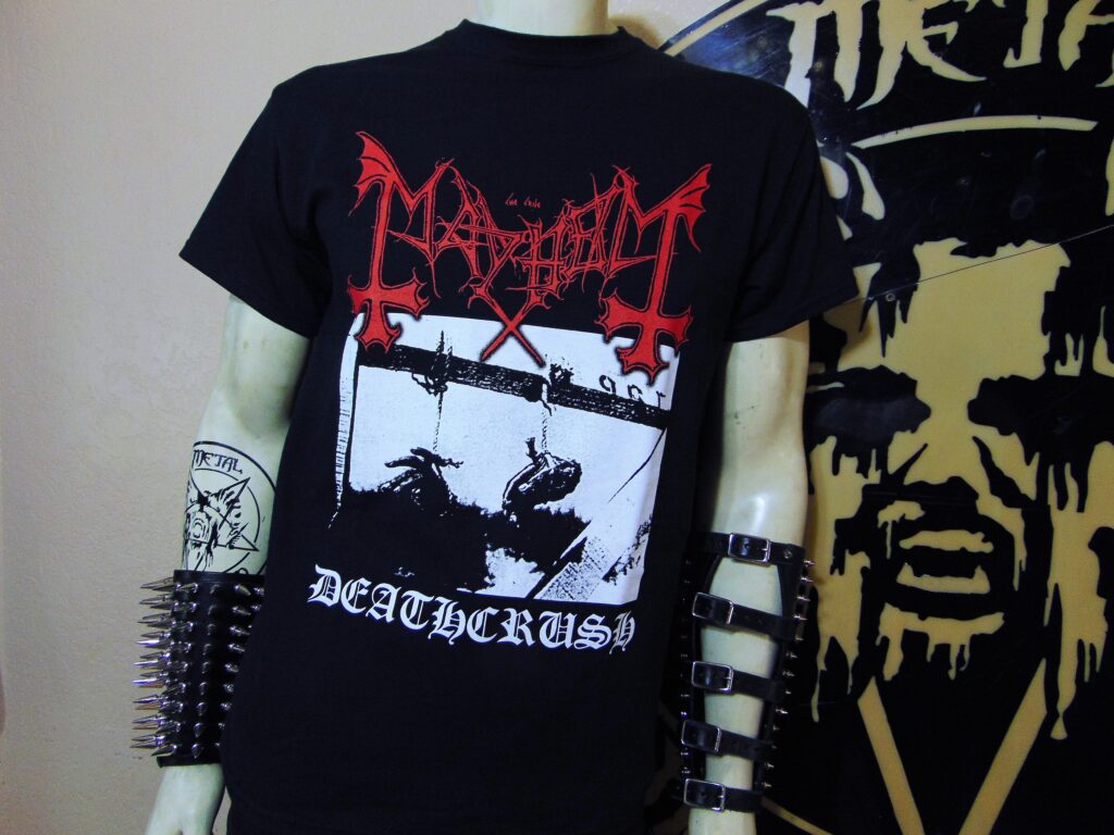 MAYHEM Deathcrush T-Shirt (black metal) 1