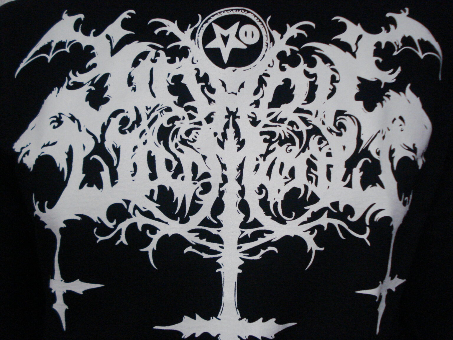 SATANIC WARMASTER Long Sleeves Shirt (new logo) 2