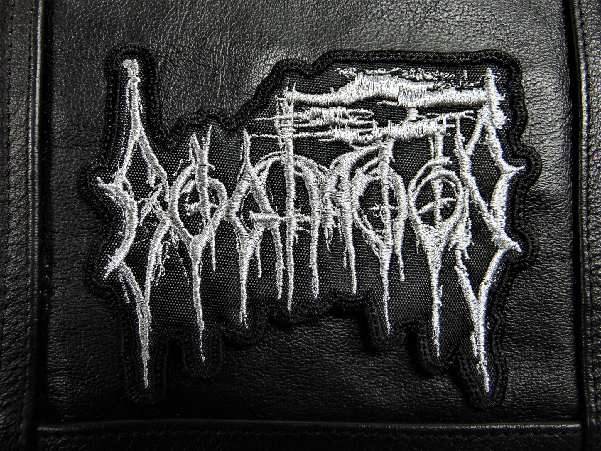 GOATMOON Embroidered Patch (black metal) Finland 3609* - Metal Devastation