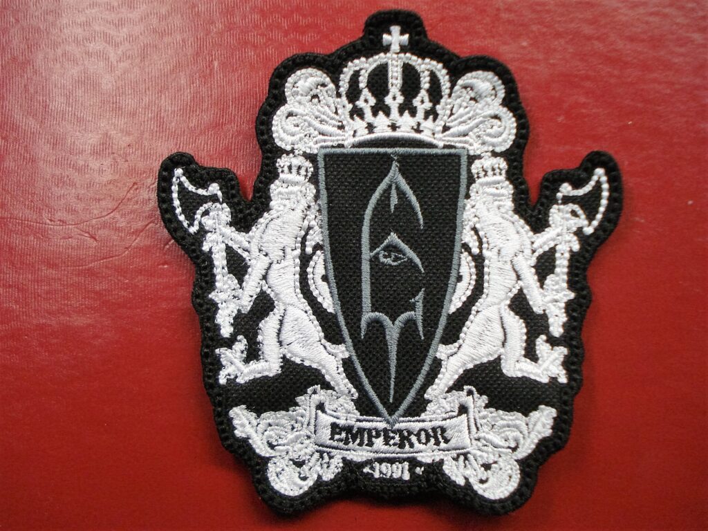 EMPEROR... Embroidered Patch (black metal) Norway 1074* - Metal Devastation