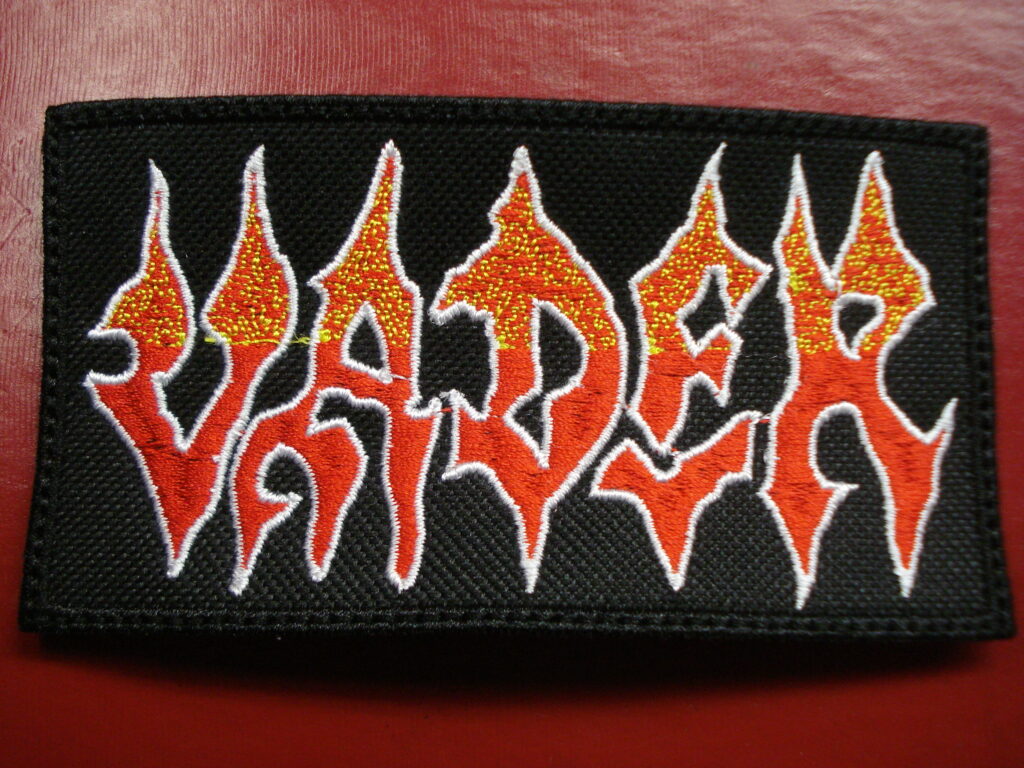 VADER... Embroidered Patch (death metal) Poland 1513 - Metal Devastation
