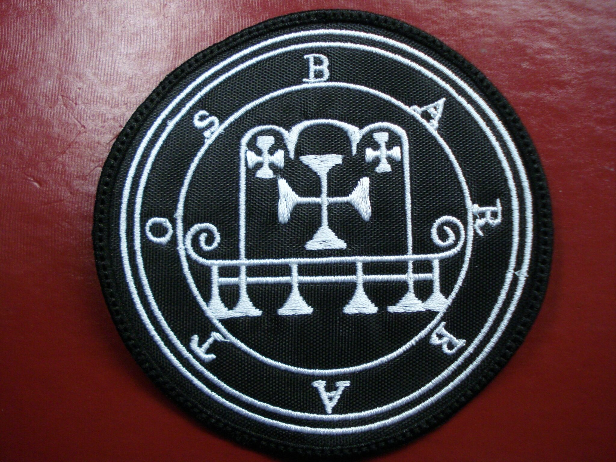 BARBATOS... DEMON SIGIL Embroidered patch (black metal) D004* - Metal Devastation