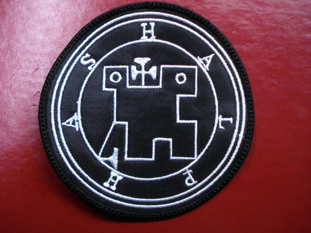 HALPHAS... DEMON SIGIL Embroidered Patch (black metal) D035* - Metal ...