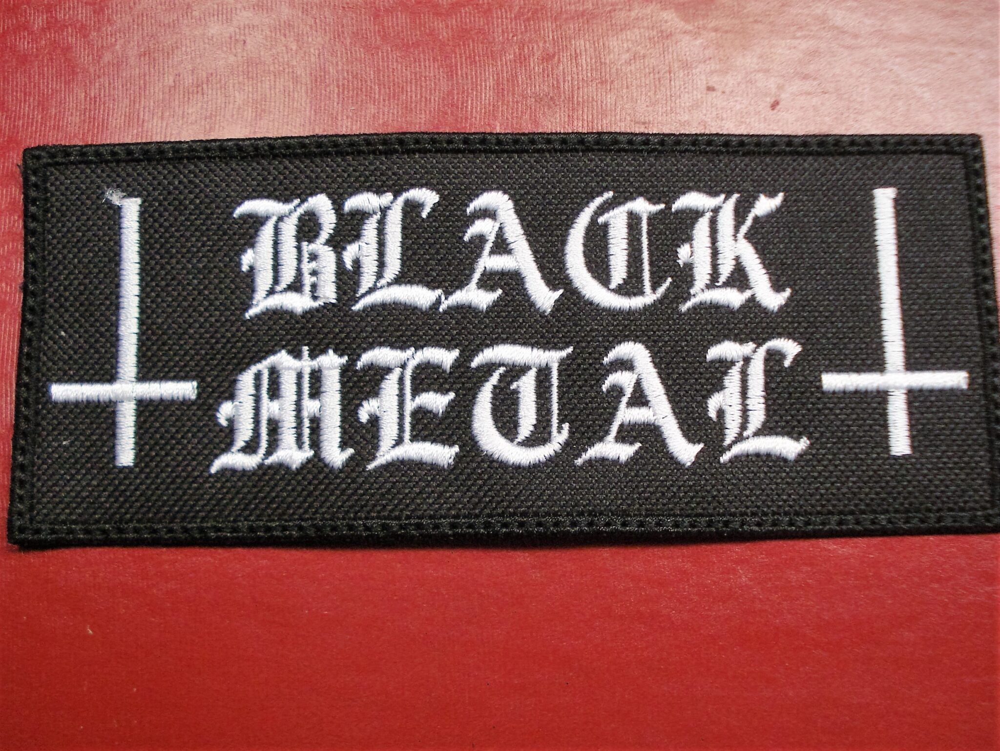 BLACK METAL Embroidered Patch (black metal) 1980* - Metal Devastation