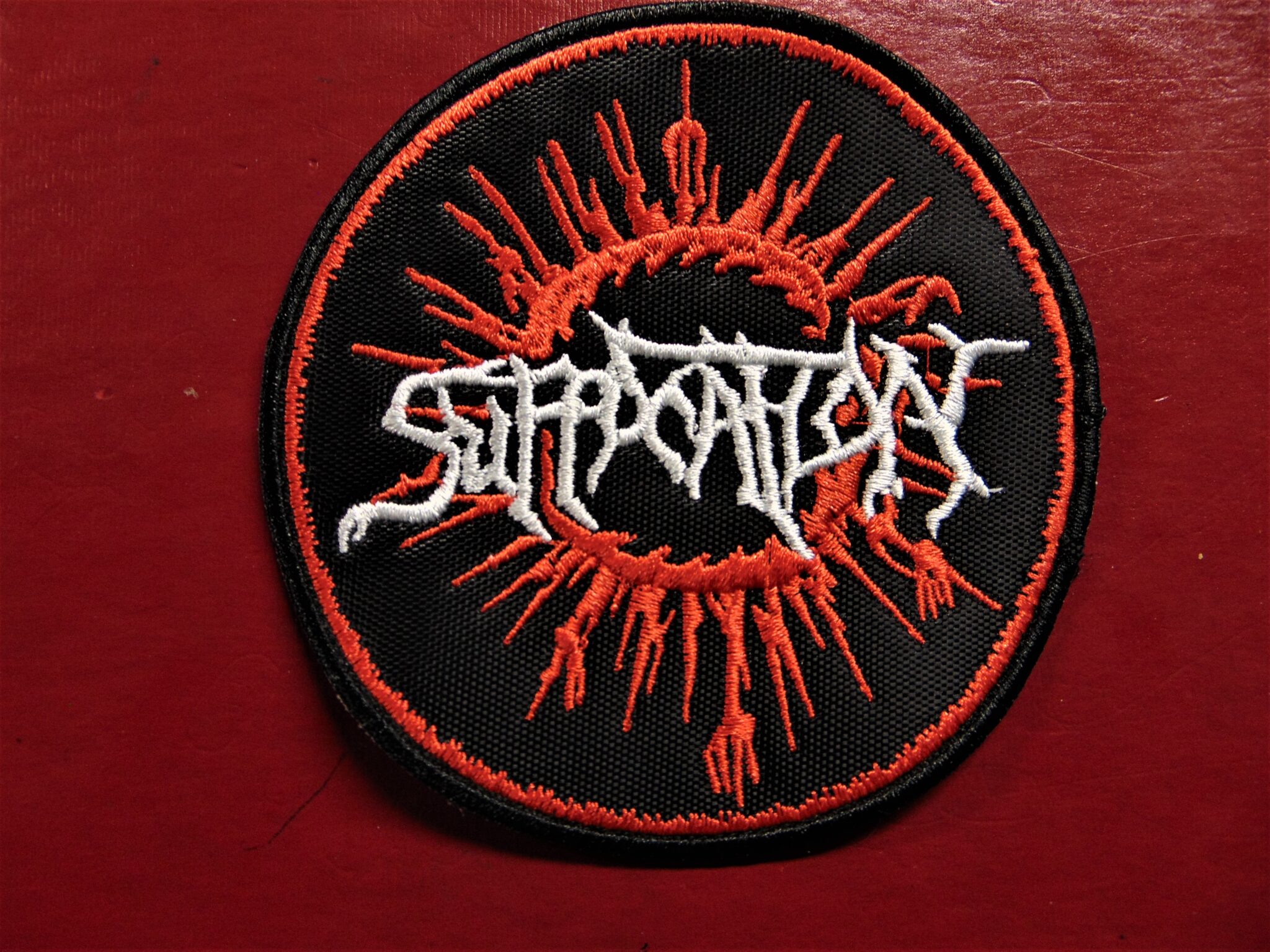SUFFOCATION Embroidered Patch (death metal) U.S.A 2484 - Metal Devastation