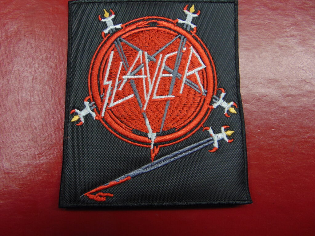 SLAYER... Embroidered Patch (Thrash Metal) U.S.A 3463 - Metal Devastation