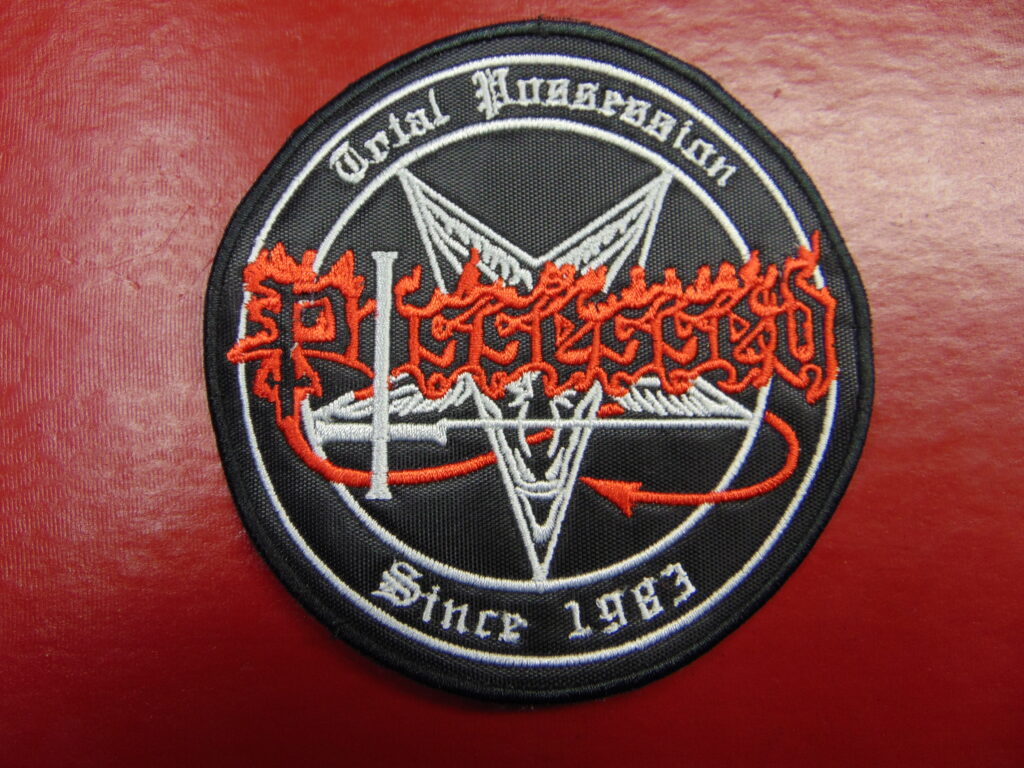 POSSESSED Embroidered Patch (death thrash) 012