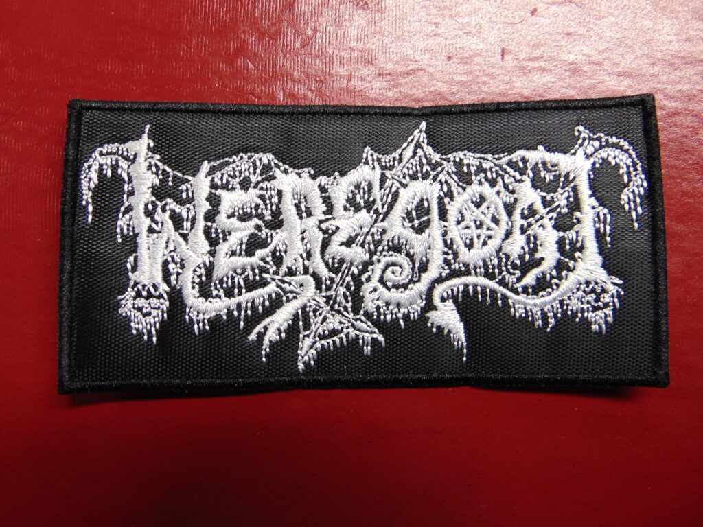 WEREGOAT Embroidered Patch (black death) 2095