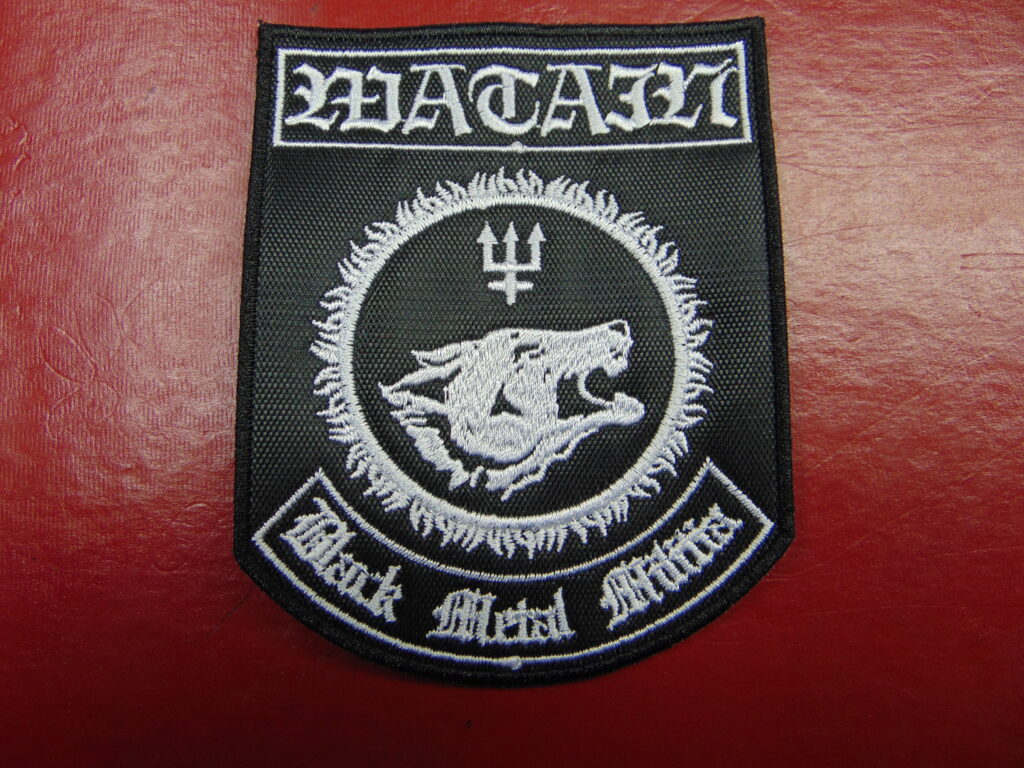 WATAIN Embroidered Patch (black metal) Sweden 024 - Metal Devastation