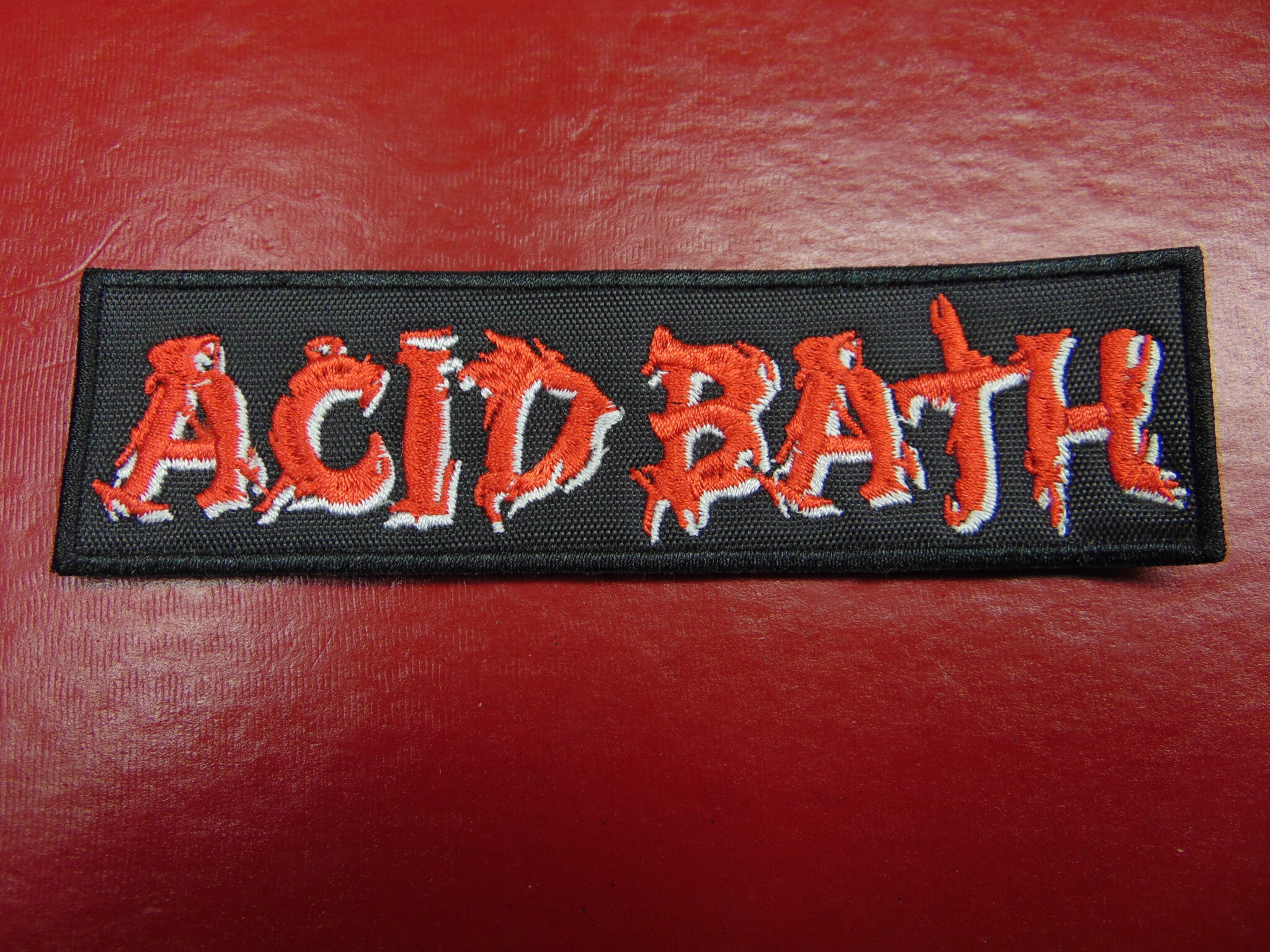 ACID BATH Embroidered Patch ...(sludge metal) 3165
