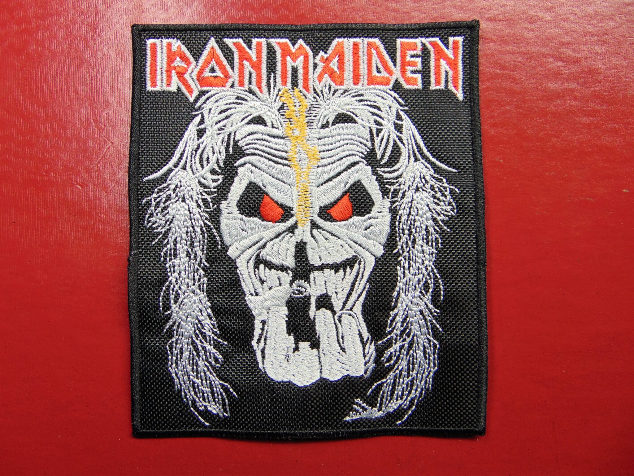 IRON MAIDEN... Embroidered Patch (nwobhm) U.K 2121 - Metal Devastation