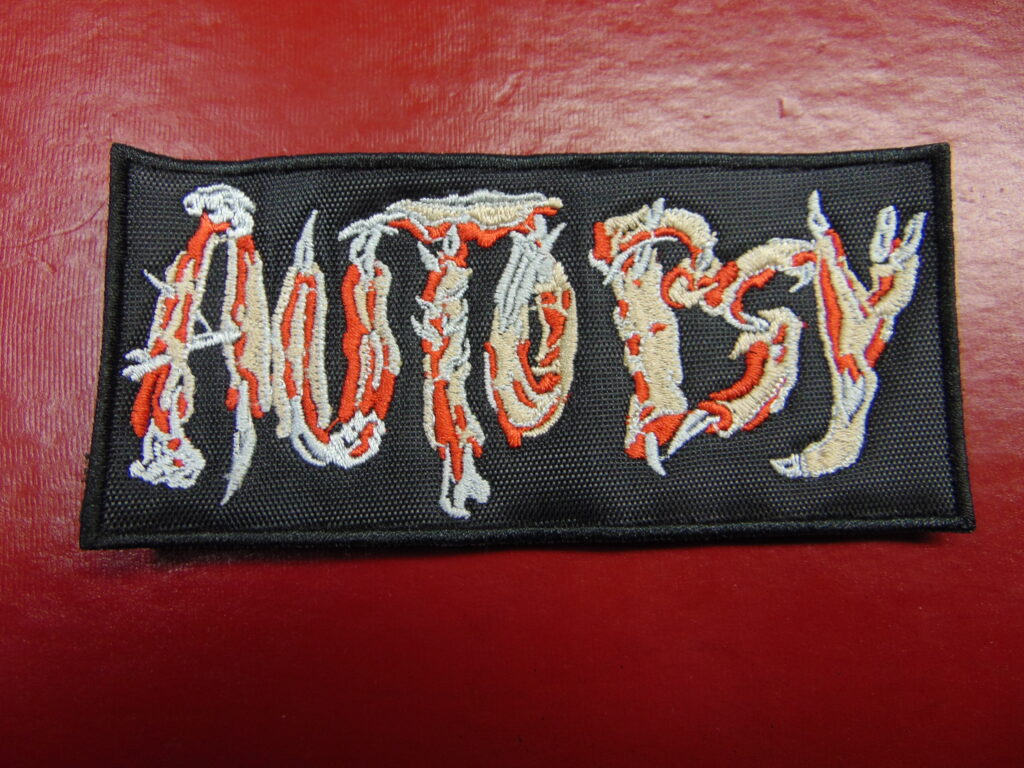 AUTOPSY... Embroidered Patch (death metal) U.S.A 3245 - Metal Devastation