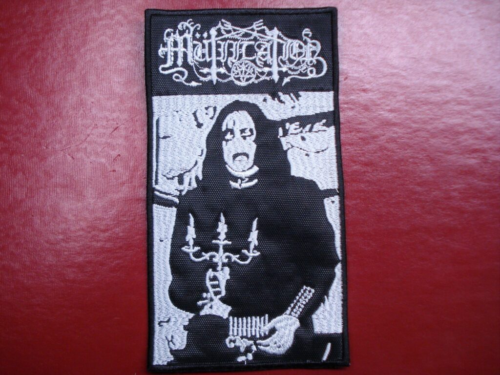 MUTIILATION Embroidered Patch ...(black metal) 1093